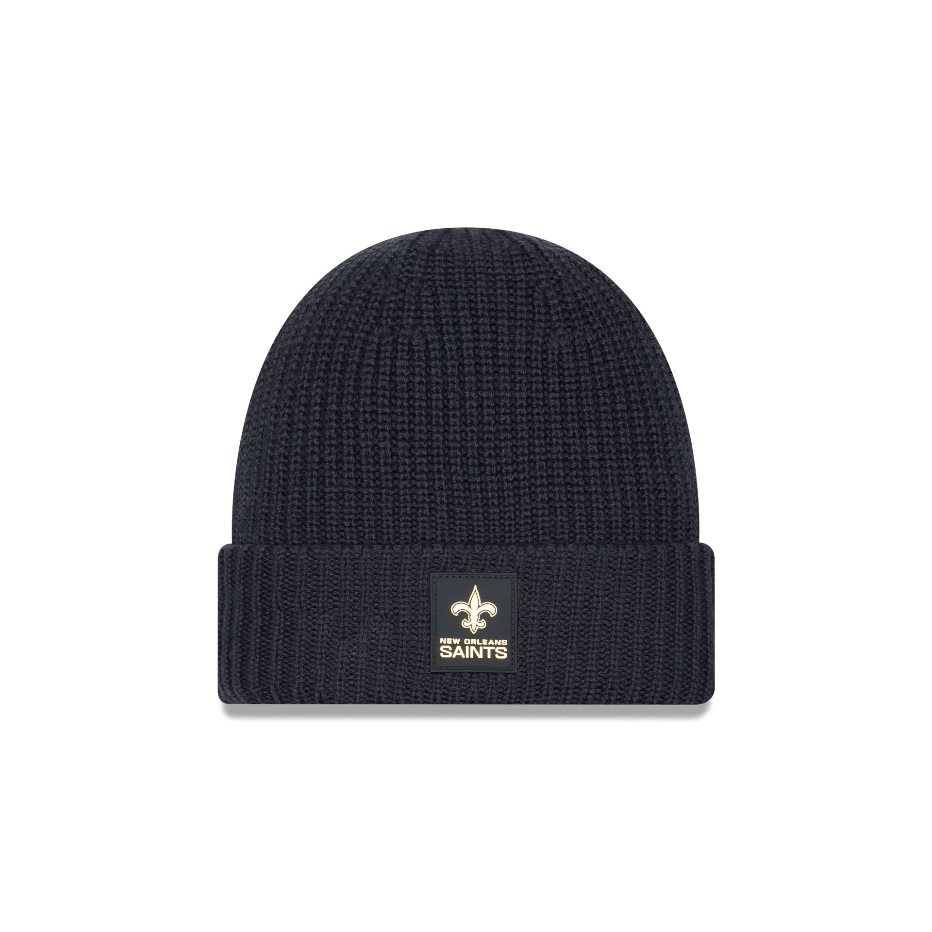 New Orleans Saints 2025 Sideline Cold Weather Steel Clouds Cuff Knit B ...