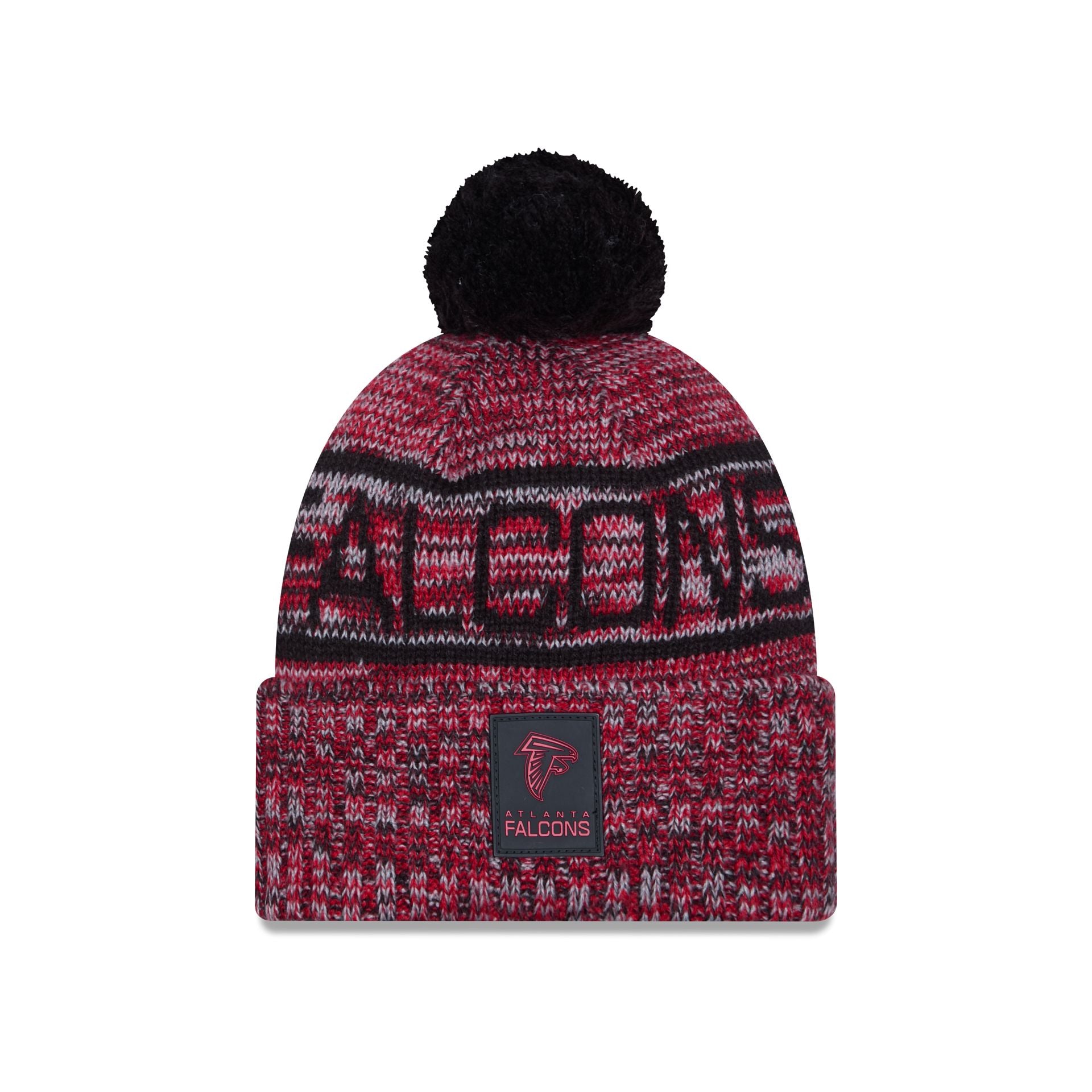 Atlanta Falcons 2025 Sideline Cold Weather Pom Knit Hat – New Era Cap