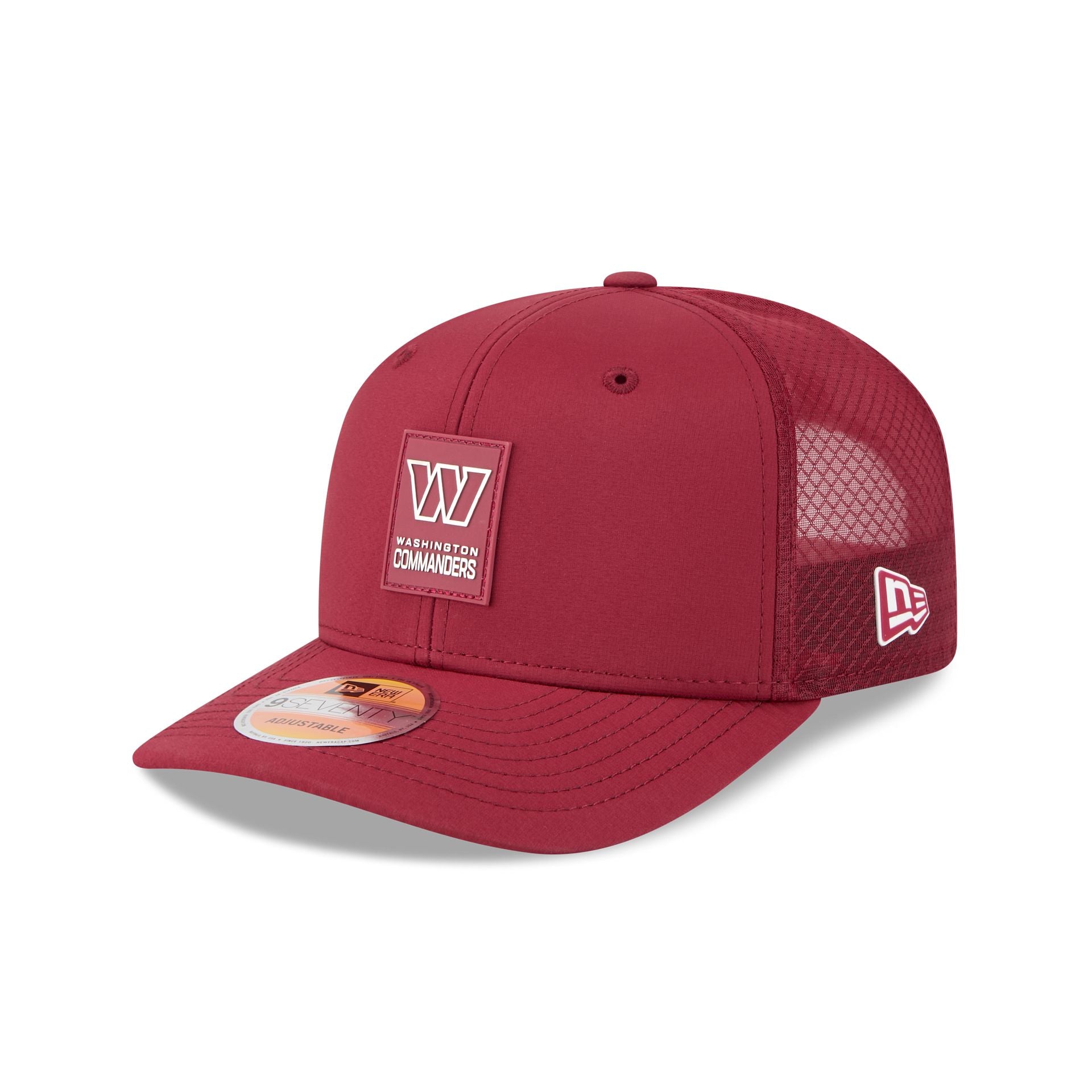Washington Commanders 2025 Sideline Hot Weather 9SEVENTY Trucker Hat ...