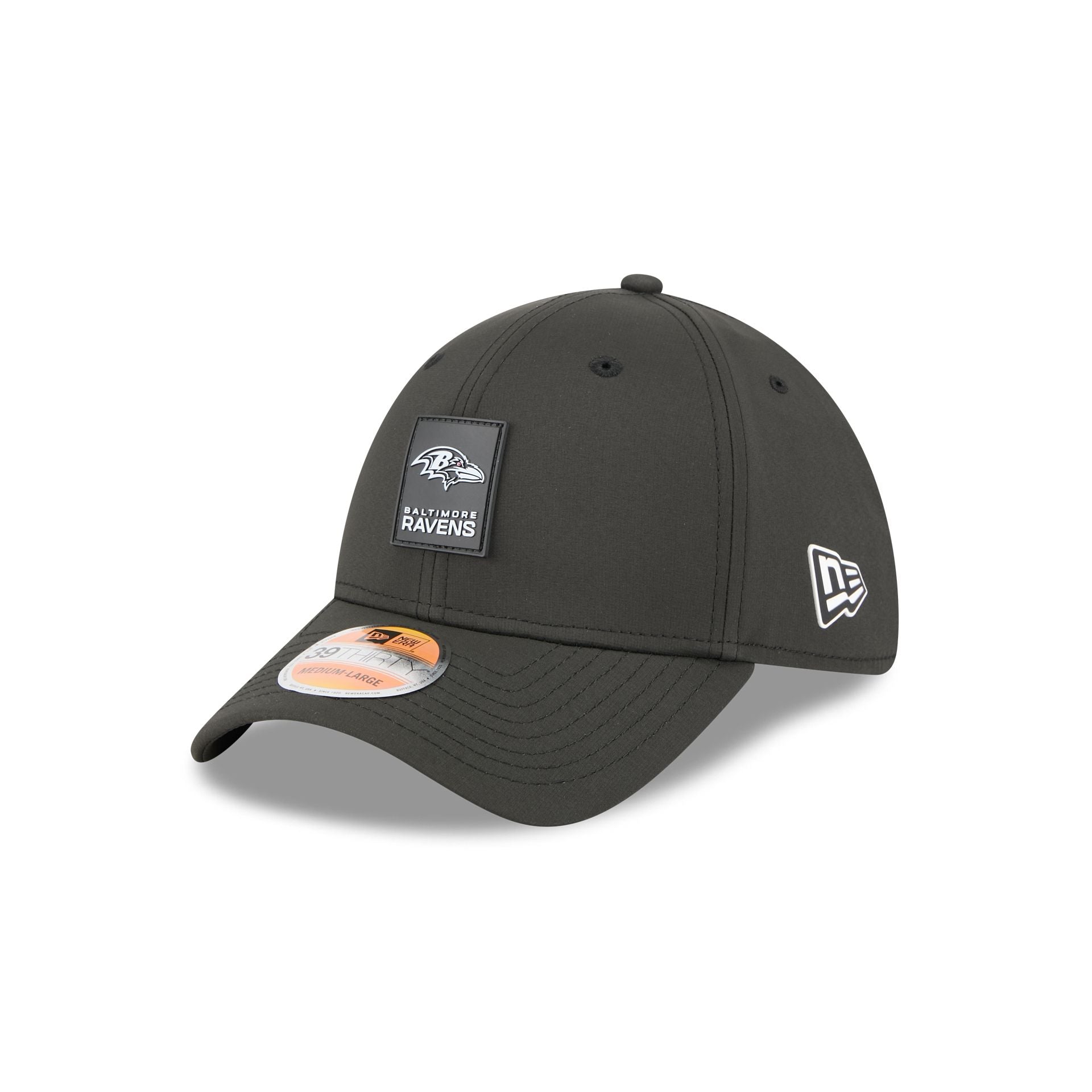 Baltimore Ravens 2025 Sideline Hot Weather 39THIRTY Stretch Fit Hat ...