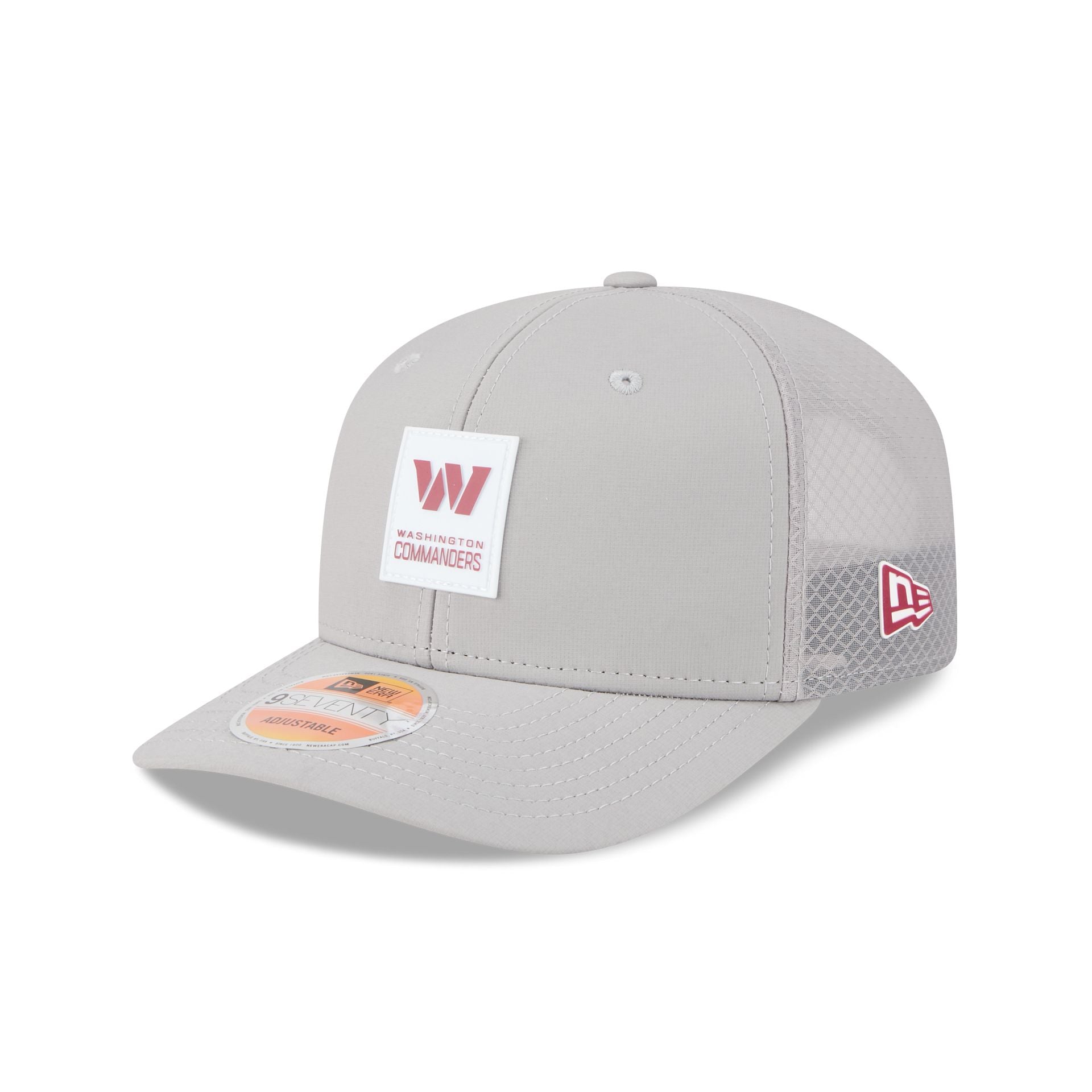 Washington Commanders 2025 Sideline Hot Weather Gray 9SEVENTY Trucker ...