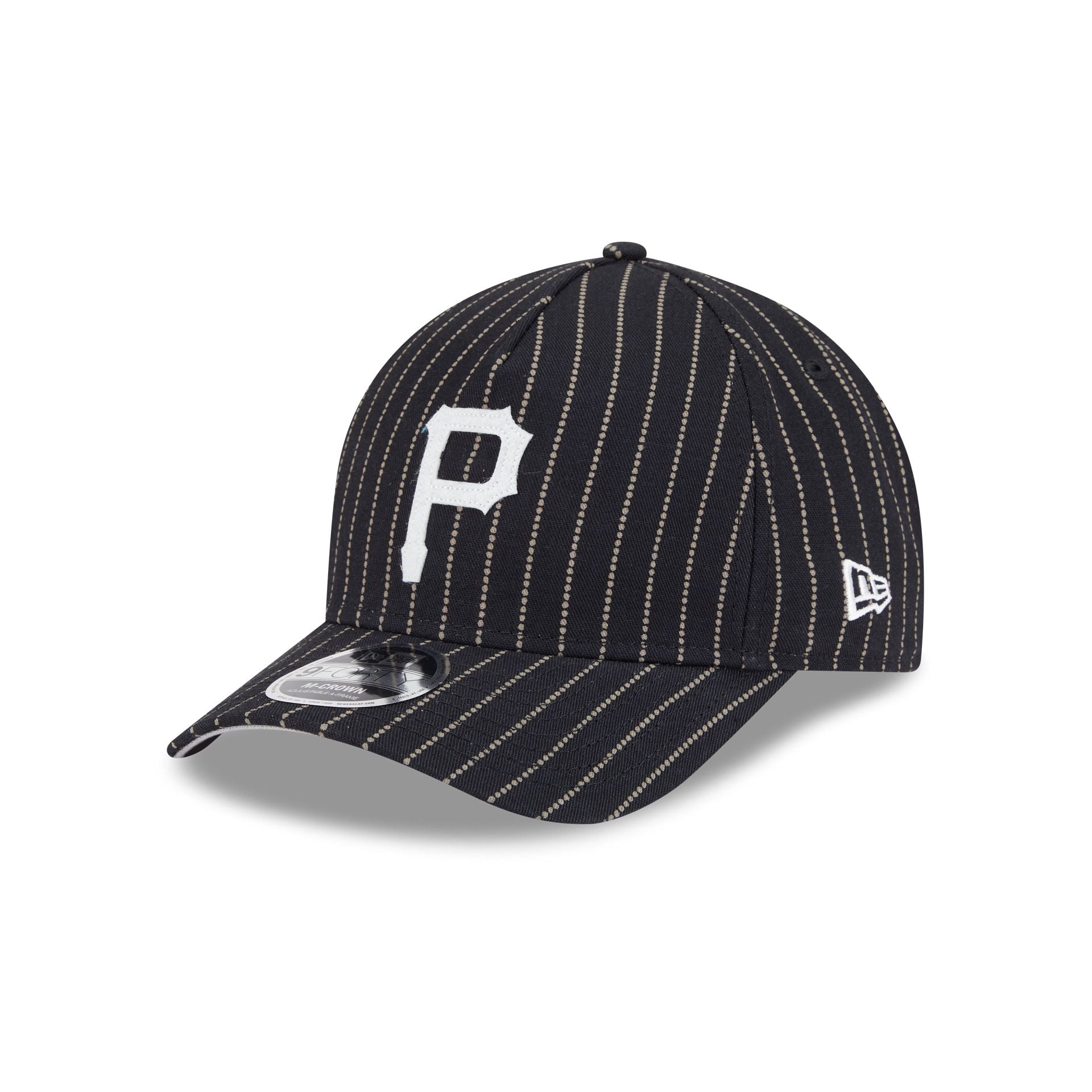 Pittsburgh Pirates Dotted Pinstripe 9FORTY M-Crown A-Frame Adjustable ...