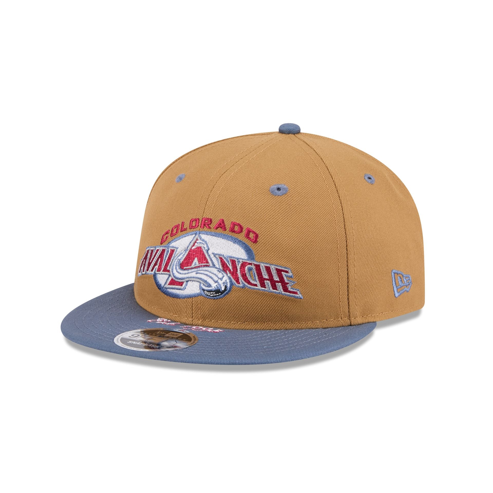 Colorado Avalanche Wheat Retro Crown 9FIFTY Snapback Hat – New Era Cap