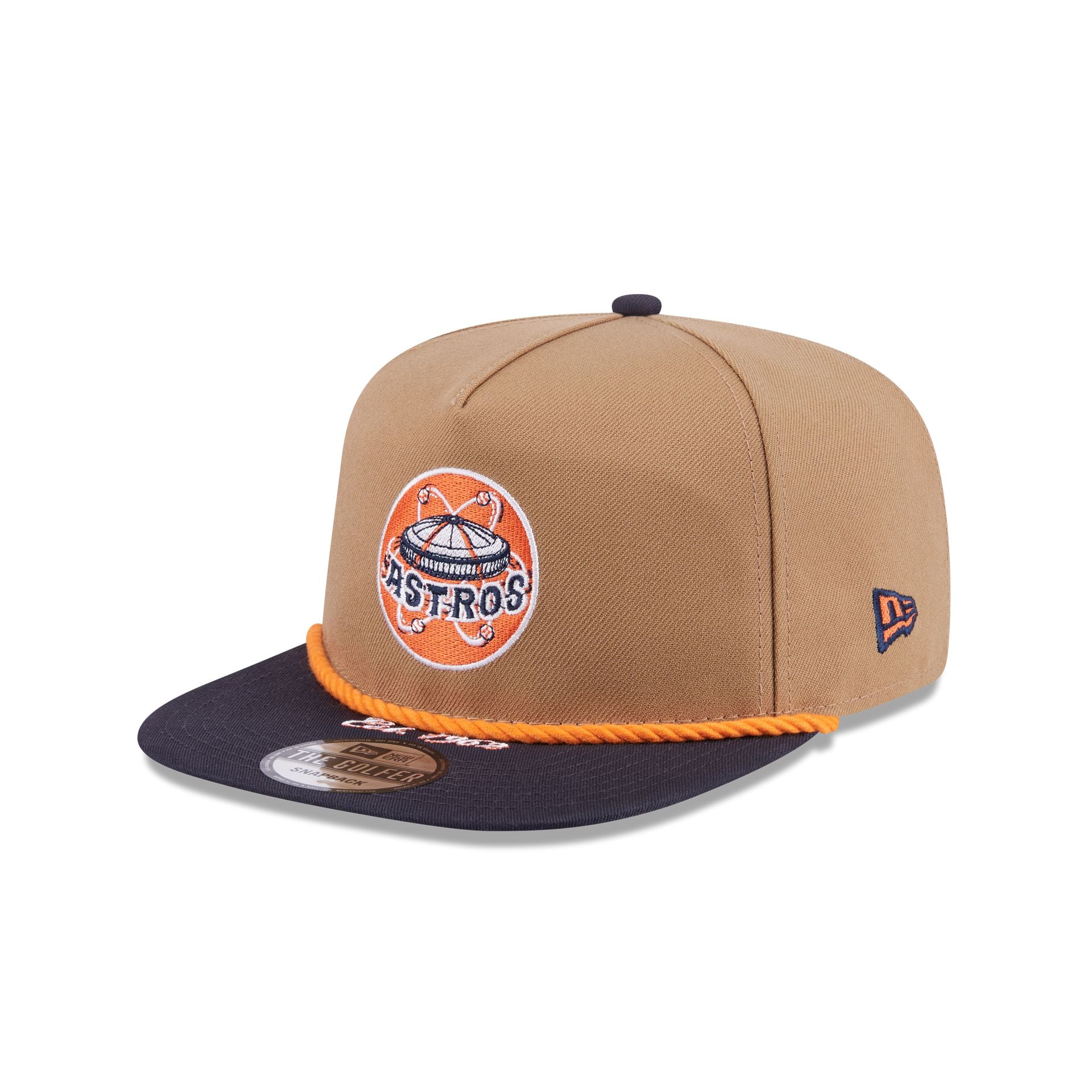 Houston Astros Khaki Rope Golfer Hat – New Era Cap