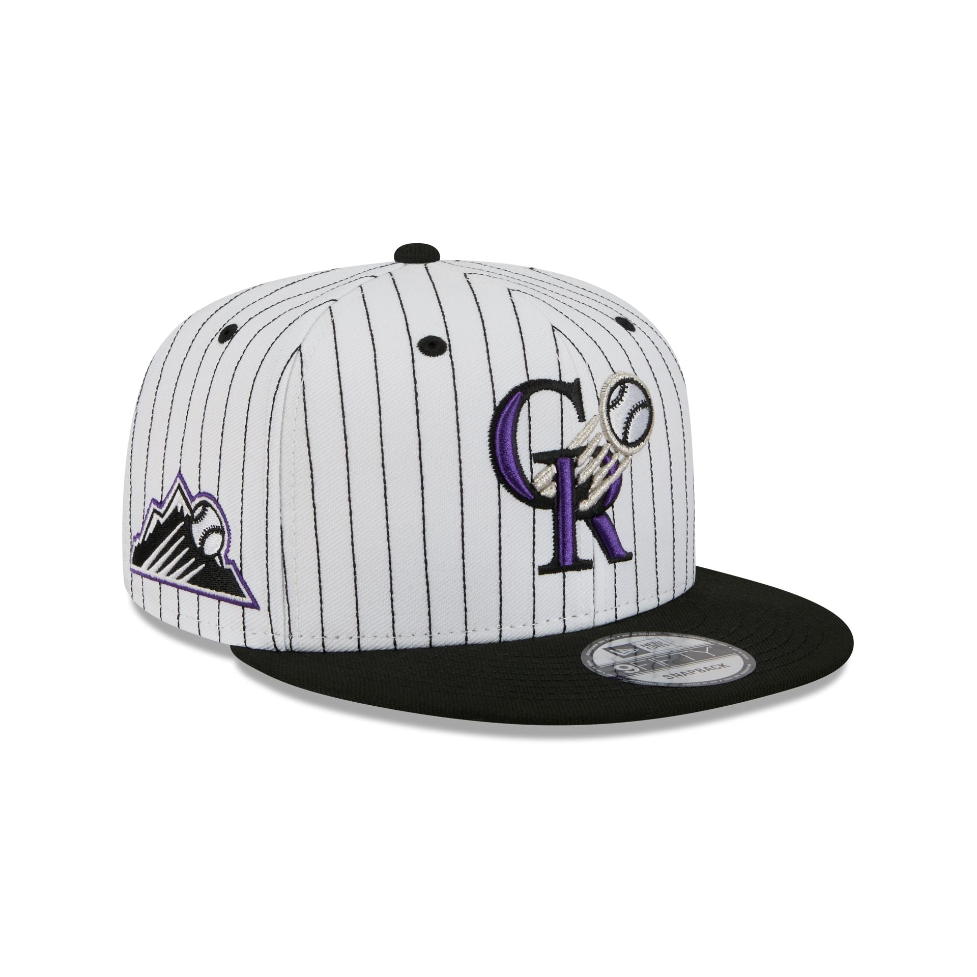 Colorado Rockies Deceptor Pinstripe 9FIFTY Snapback Hat – New Era Cap