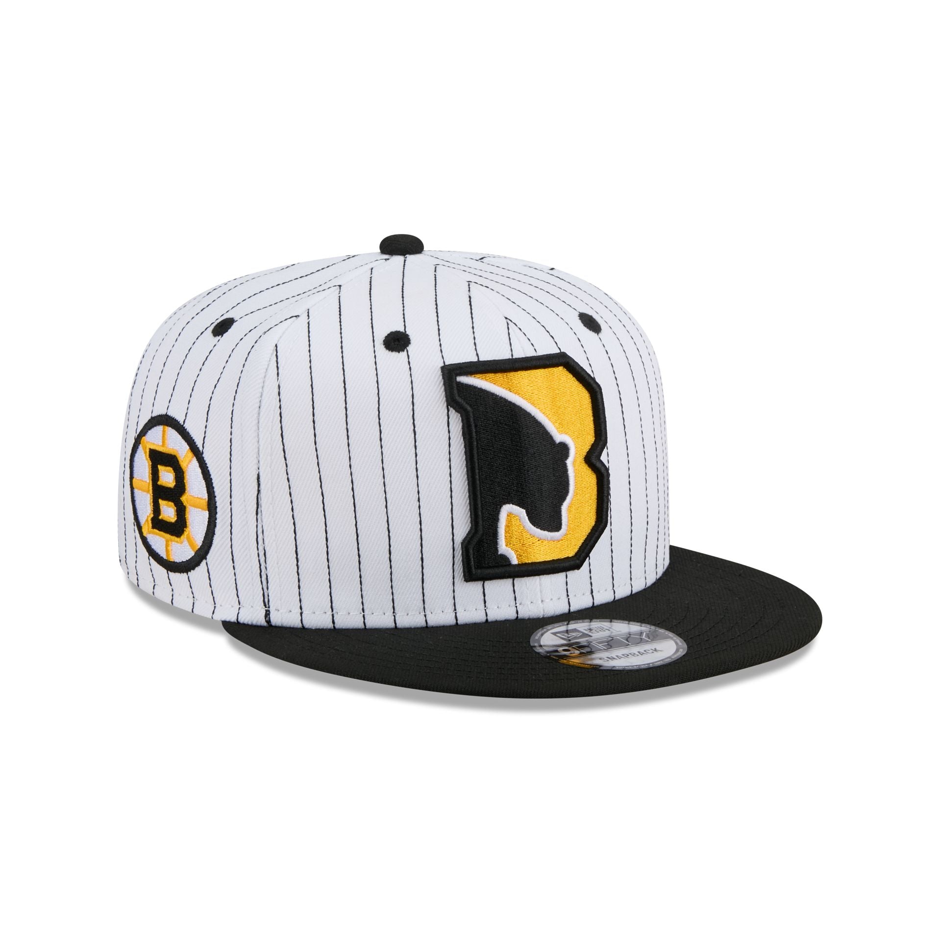 Boston Bruins Deceptor Pinstripe 9FIFTY Snapback Hat – New Era Cap