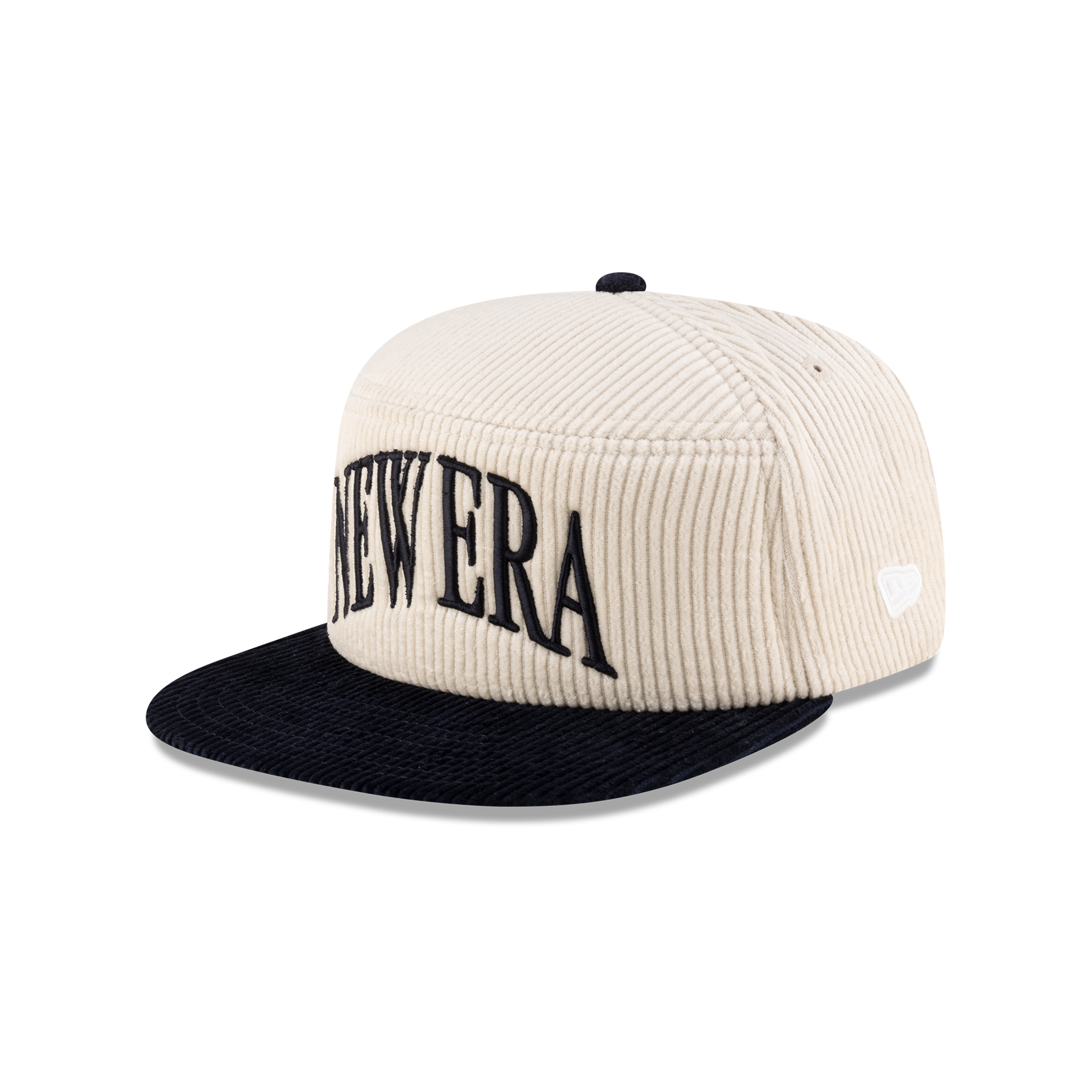 New Era Branded Paragon Corduroy Chrome White Split Panel 9FIFTY Snapb ...