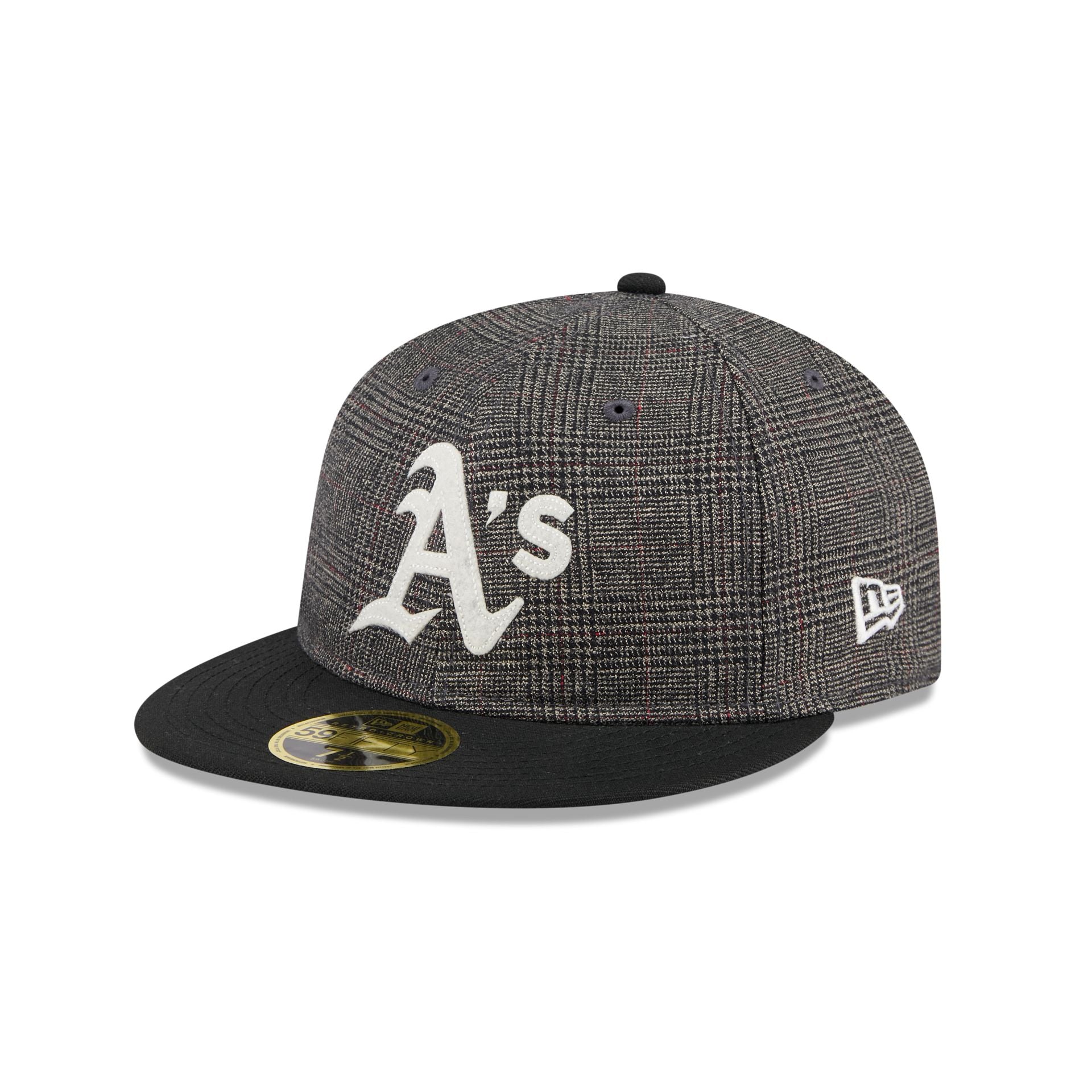 Athletics Plaid Retro Crown 59FIFTY Fitted Hat – New Era Cap