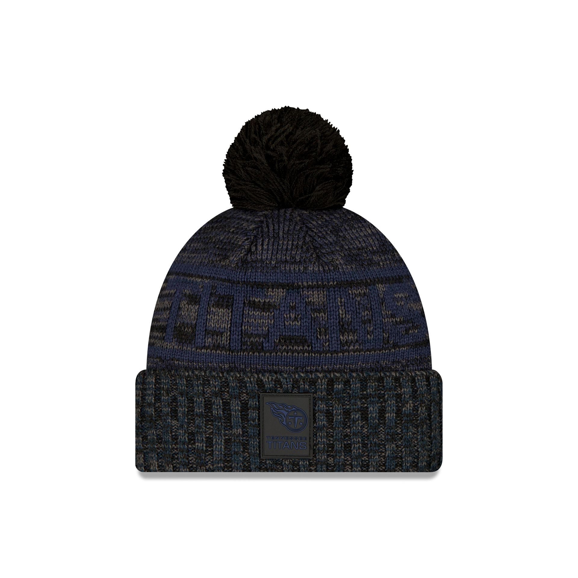 Tennessee Titans 2025 Sideline Cold Weather Black Pom Knit Hat – New ...