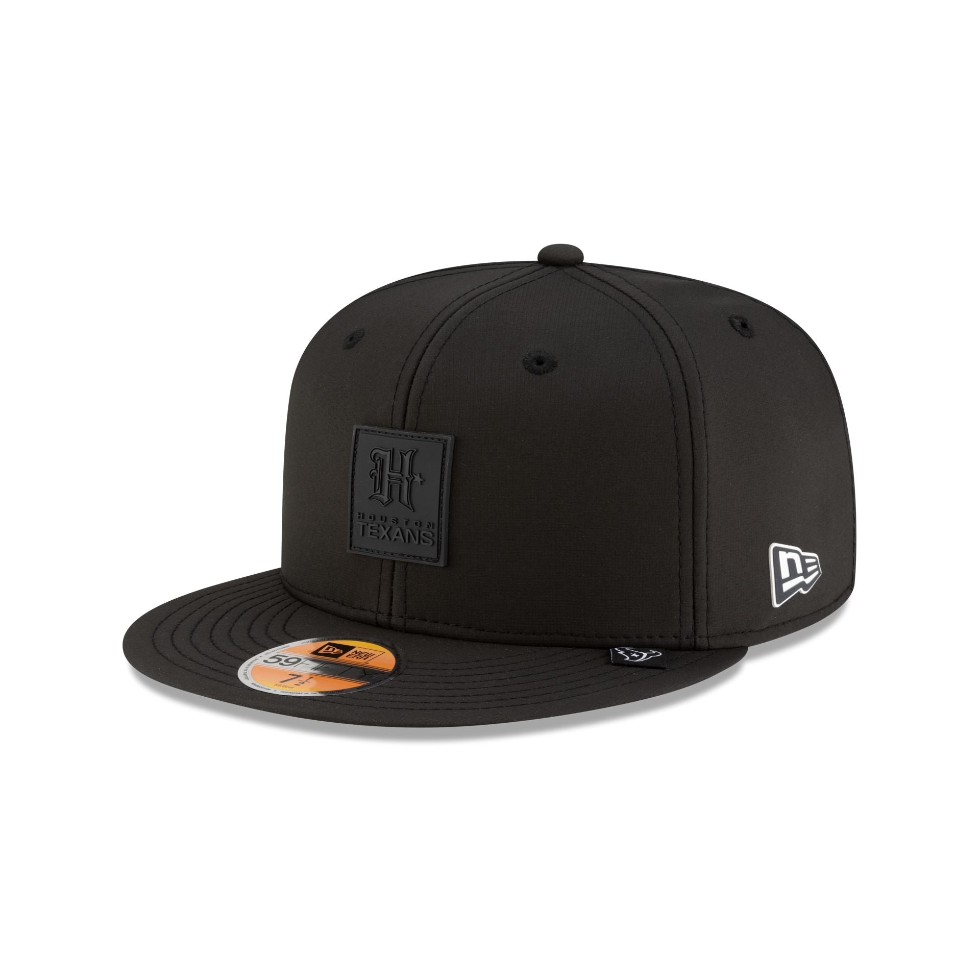 Houston Texans 2025 Sideline Hot Weather Black H 59FIFTY Fitted Hat ...