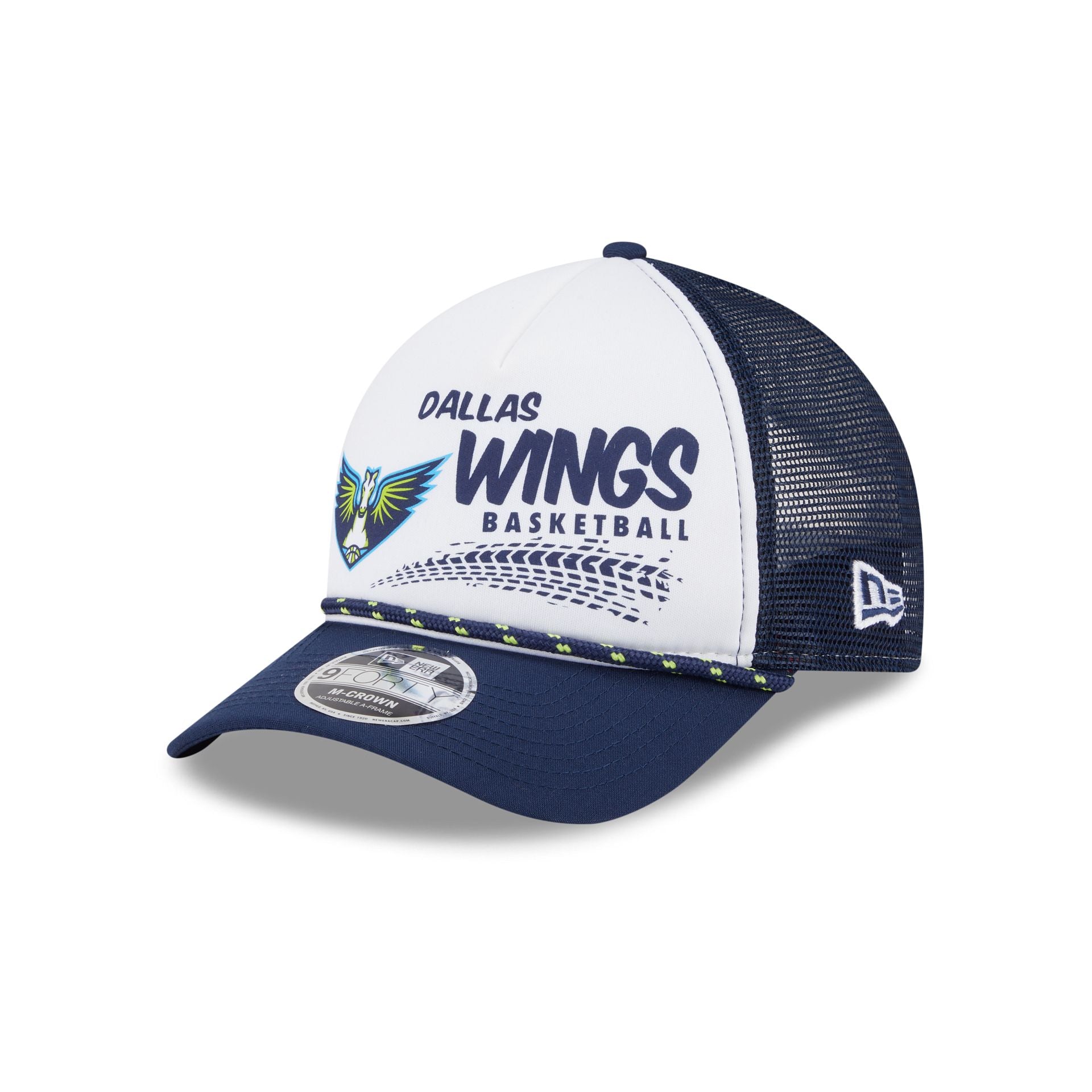 Dallas Wings 2025 All-Star Game 9FORTY M-Crown A-Frame Trucker Hat ...