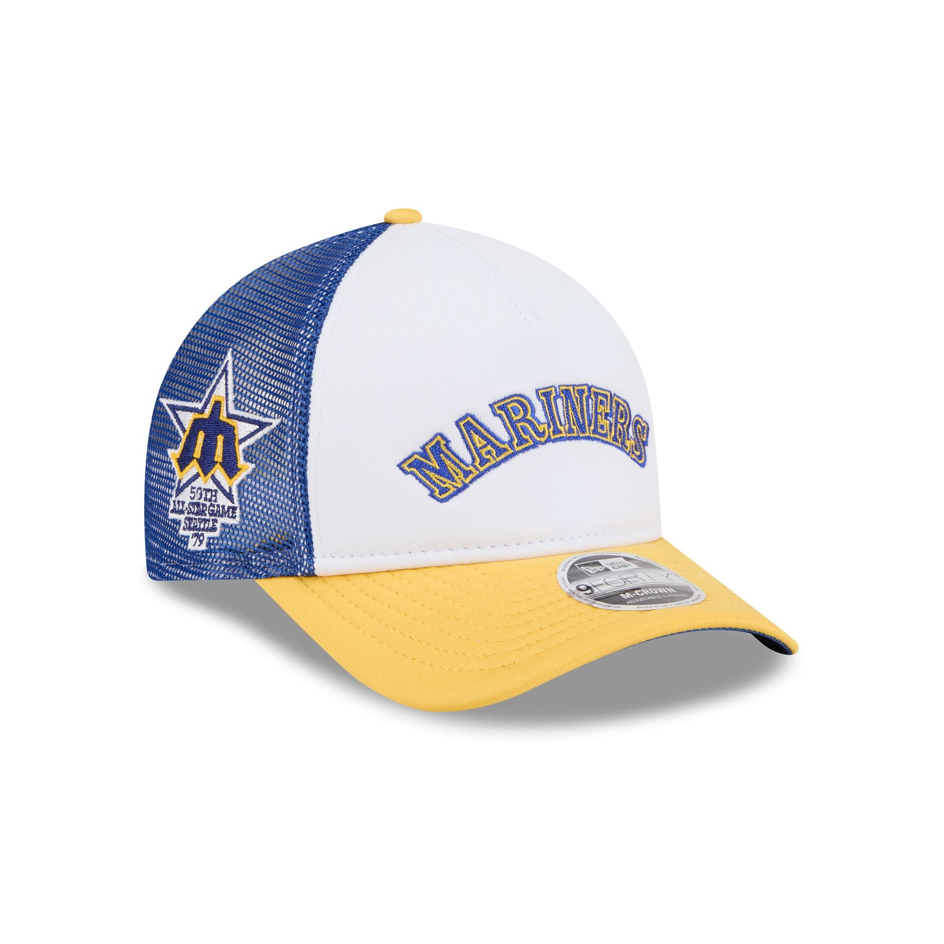 Seattle Mariners Summer Derby 9FORTY M-Crown A-Frame Snapback Hat – New ...