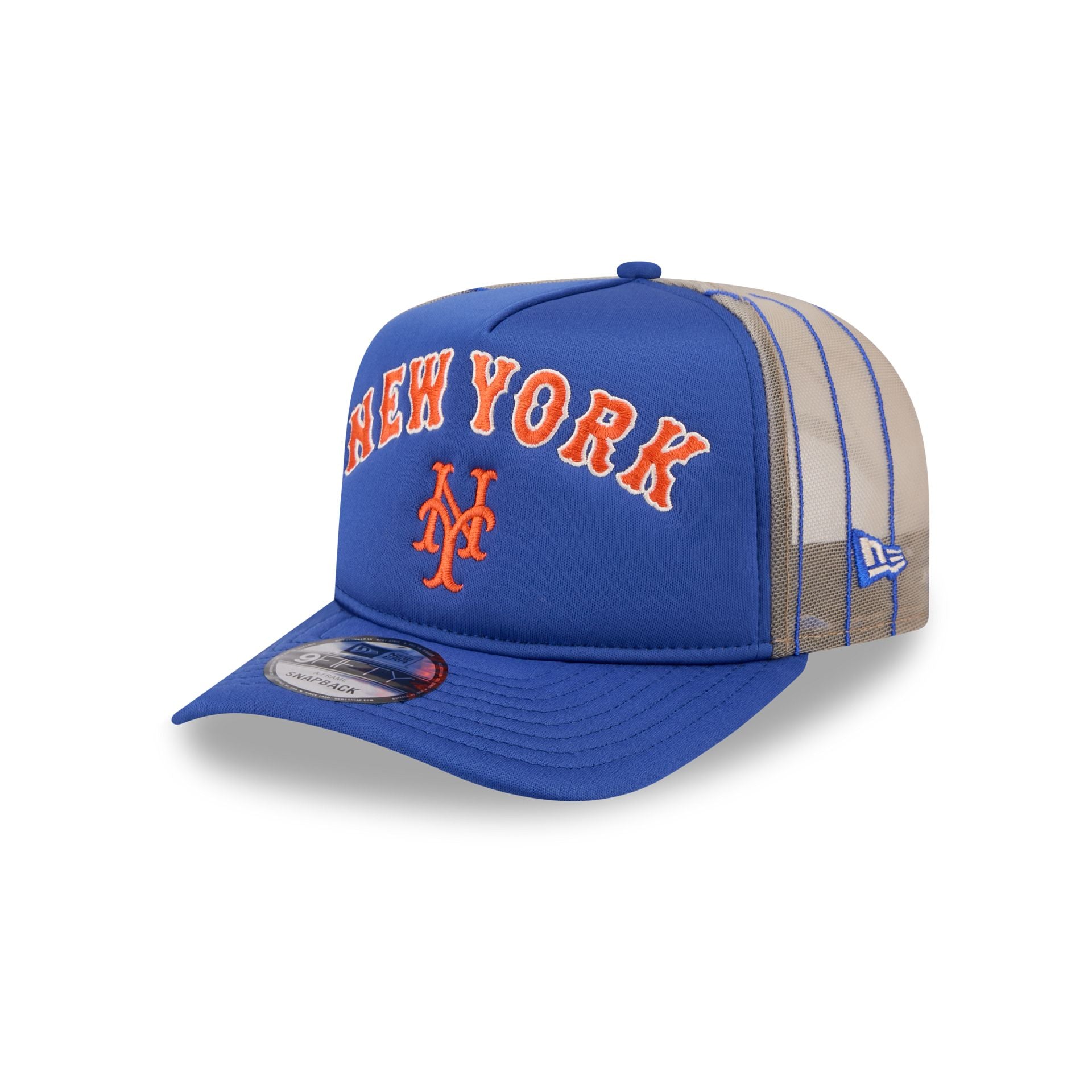 New York Mets Arched 9FIFTY A-Frame Trucker Hat – New Era Cap