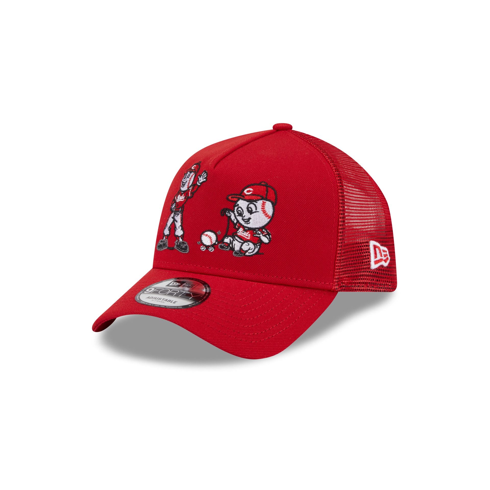 Cincinnati Reds Generation Mascots 9FORTY A-Frame Trucker Hat – New Era Cap