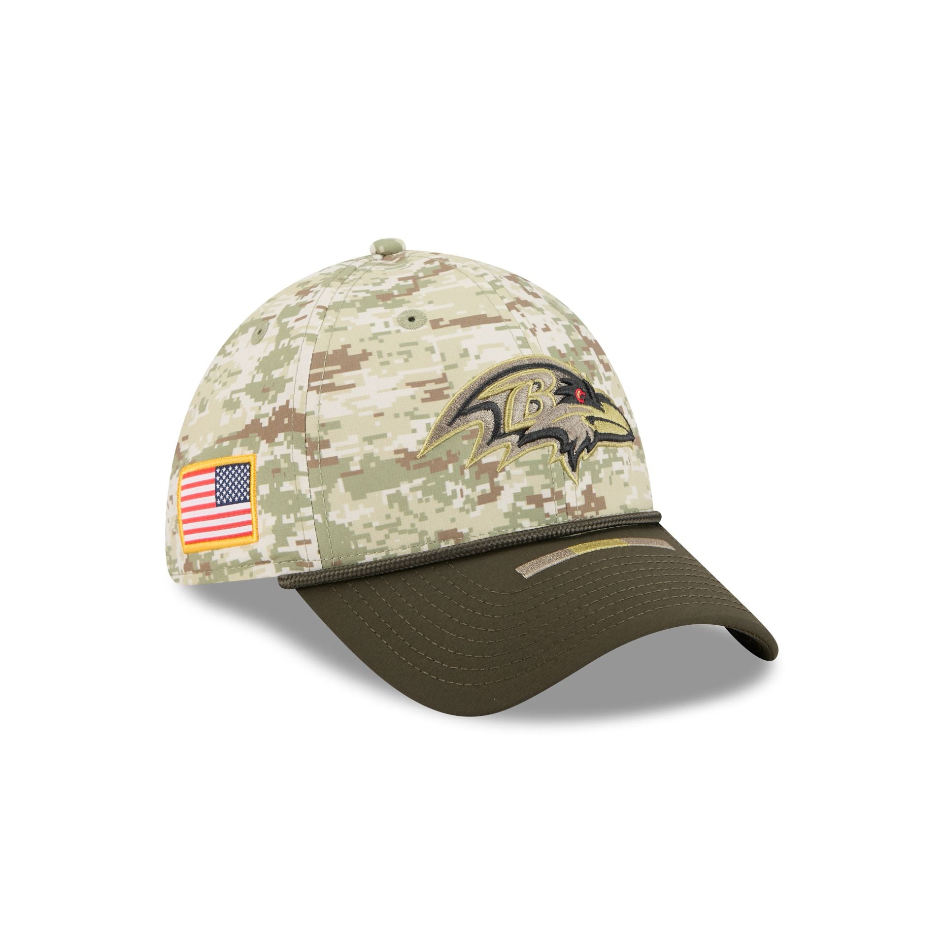 Baltimore Ravens 2025 Salute to Service Digi Camo 39THIRTY Stretch Fit ...