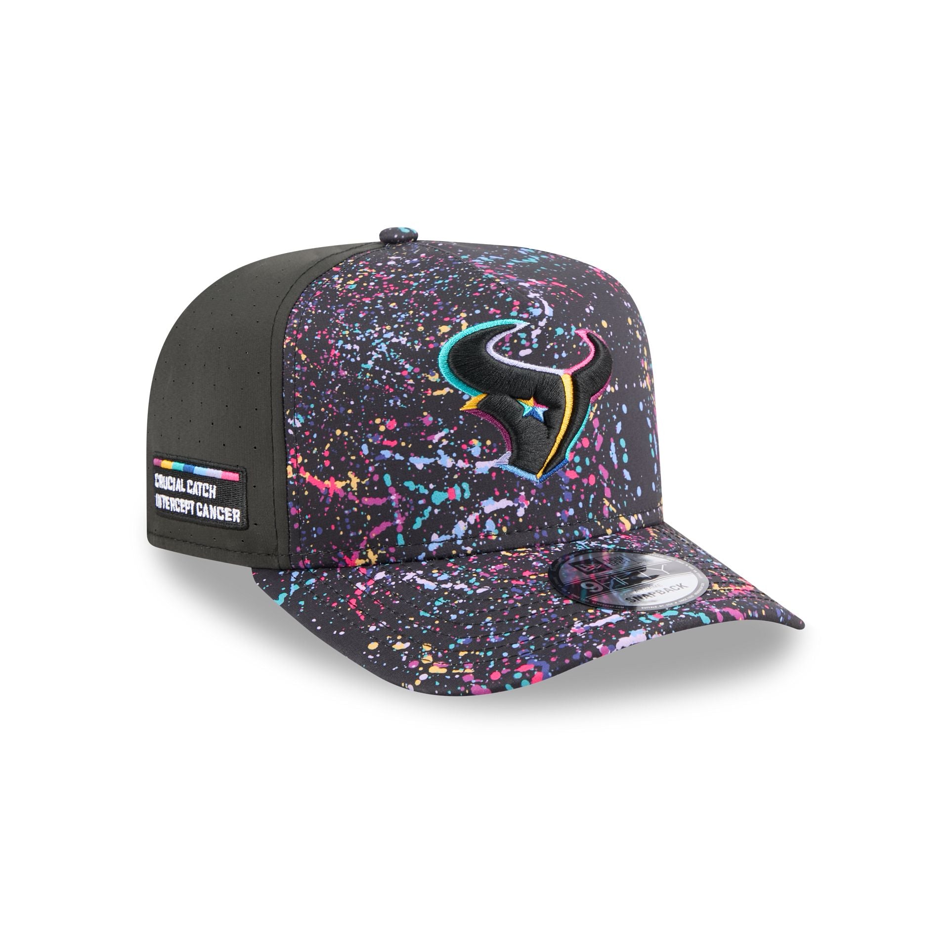 Houston Texans 2025 Crucial Catch 9FIFTY A-Frame Snapback Hat – New Era Cap