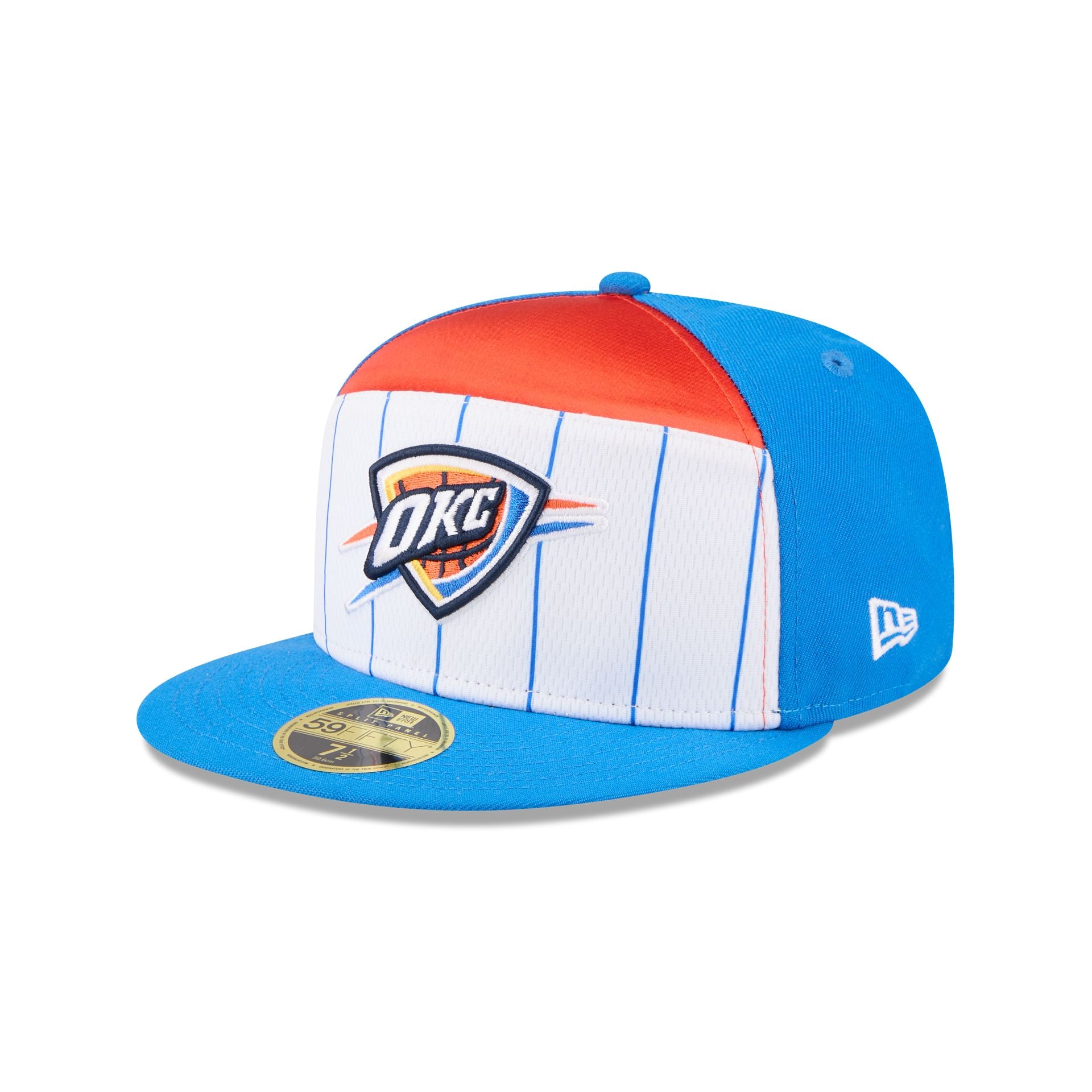 Oklahoma City Thunder 2025 Tip-Off Split Panel 59FIFTY Fitted Hat – New ...