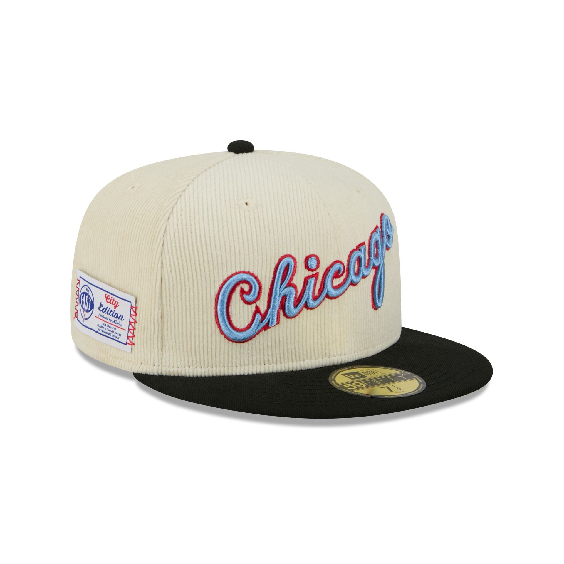 Chicago Bulls 2025 City Edition Chrome White Corduroy 59FIFTY Fitted H ...