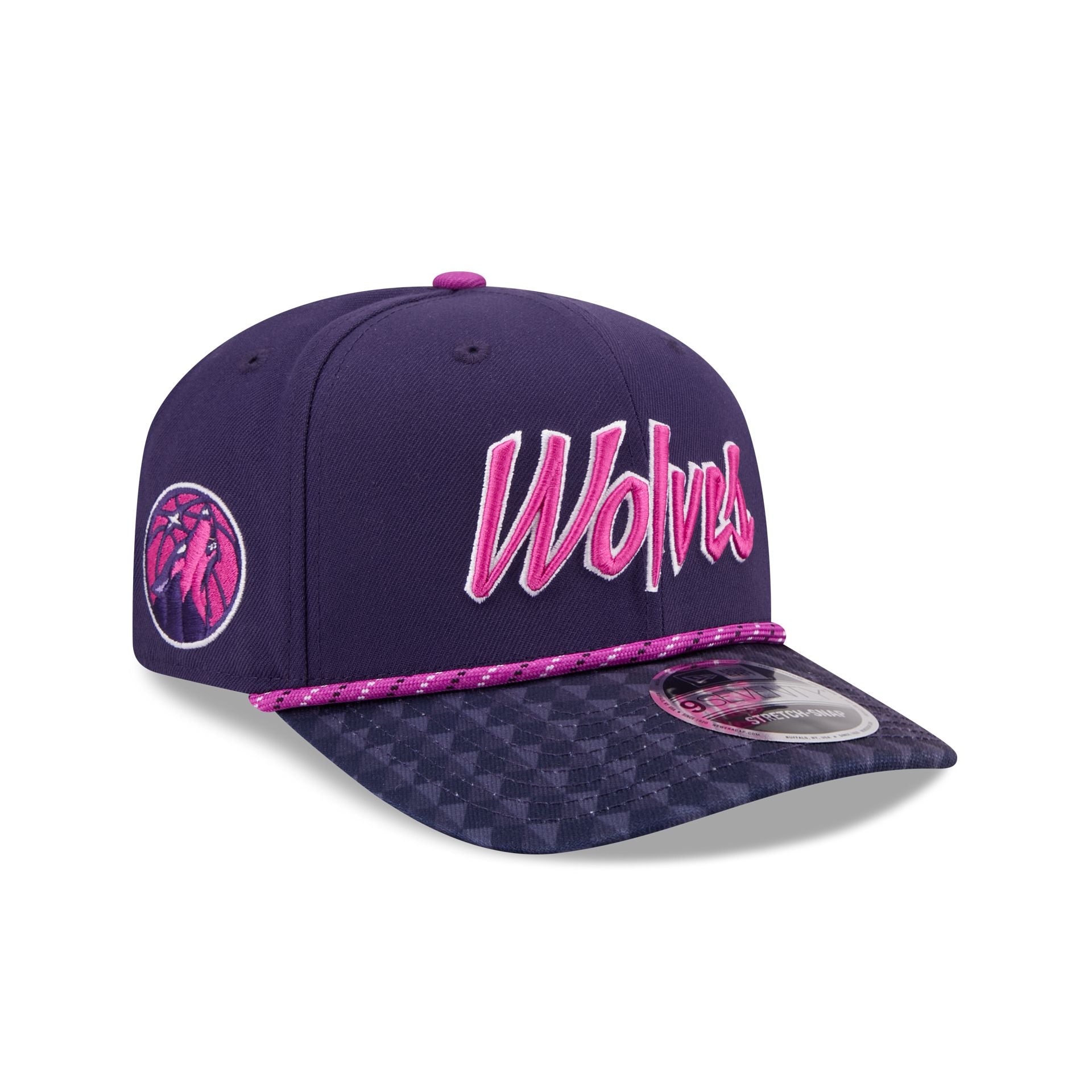 Minnesota Timberwolves 2025 City Edition 9SEVENTY Stretch-Snap Hat ...