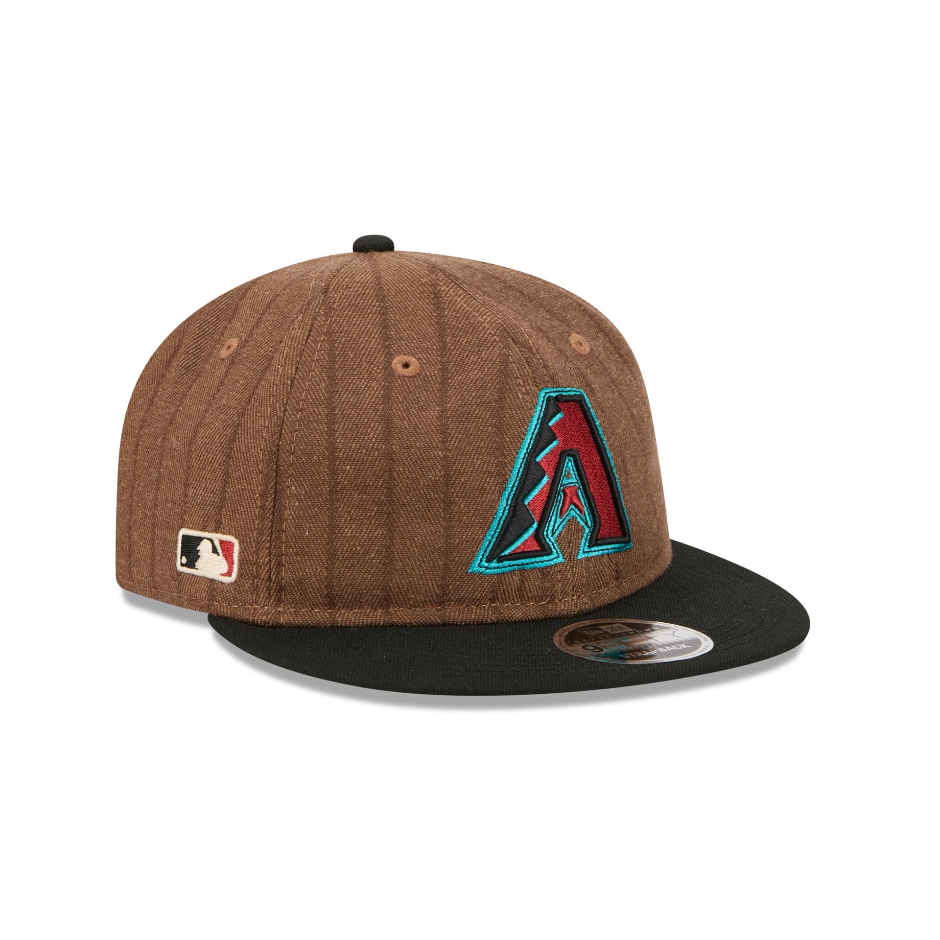 Arizona Diamondbacks Three Looms Wool Pinstripe Retro Crown 9FIFTY Adj ...