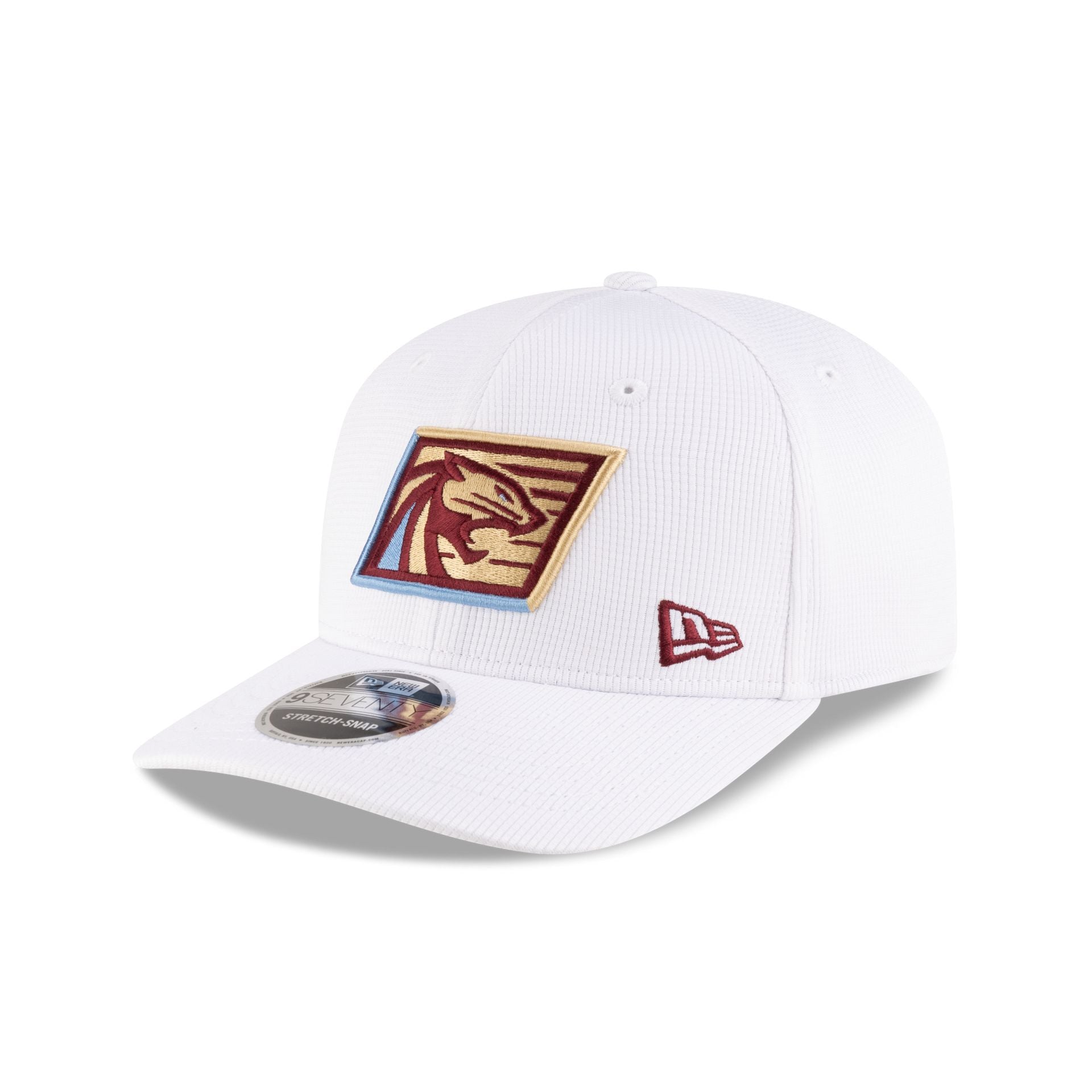 Michigan Panthers White 9SEVENTY Stretch-Snap Hat – New Era Cap
