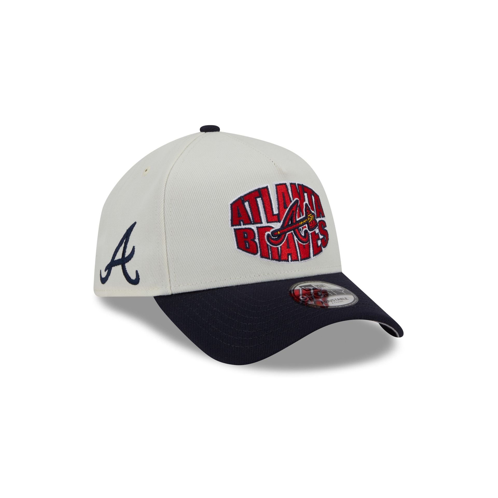 Atlanta Braves Classic Tones 9FORTY A-Frame Snapback Hat – New Era Cap