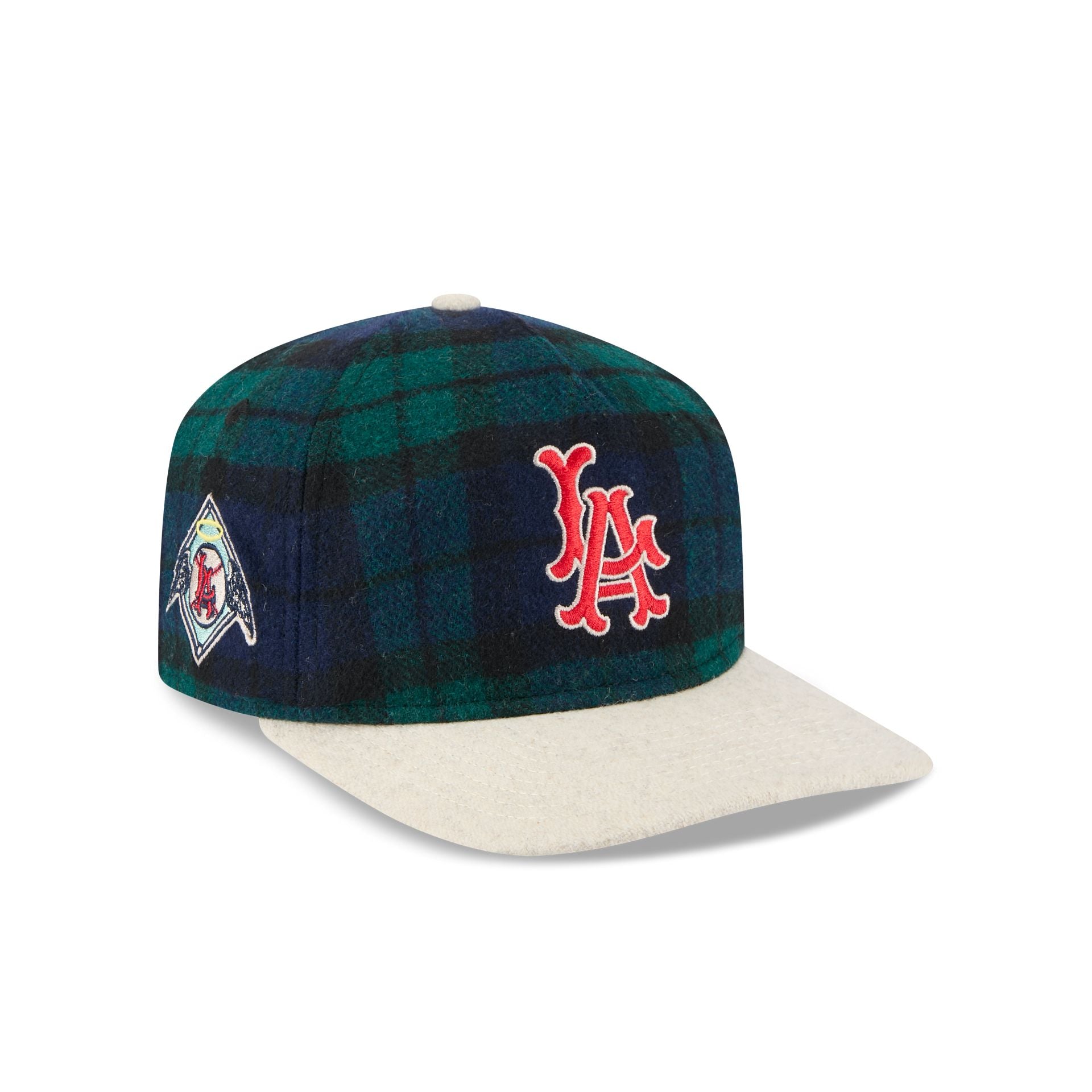 Los Angeles Angels Plaid Letterman 19TWENTY Adjustable Hat – New Era Cap