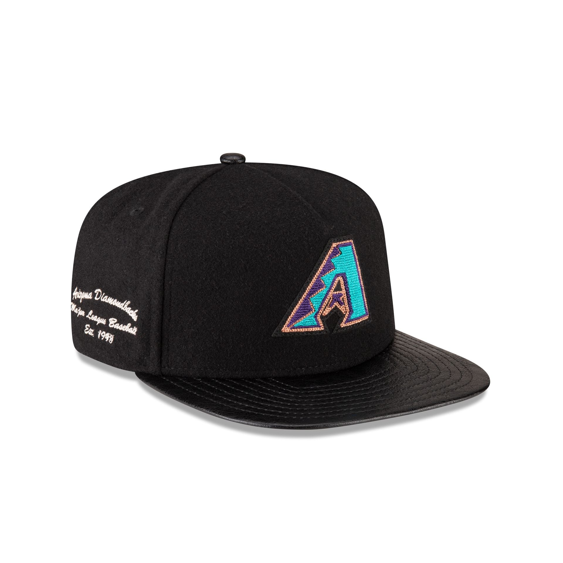 Arizona Diamondbacks Wool Letterman 9FIFTY A-Frame Snapback Hat – New ...