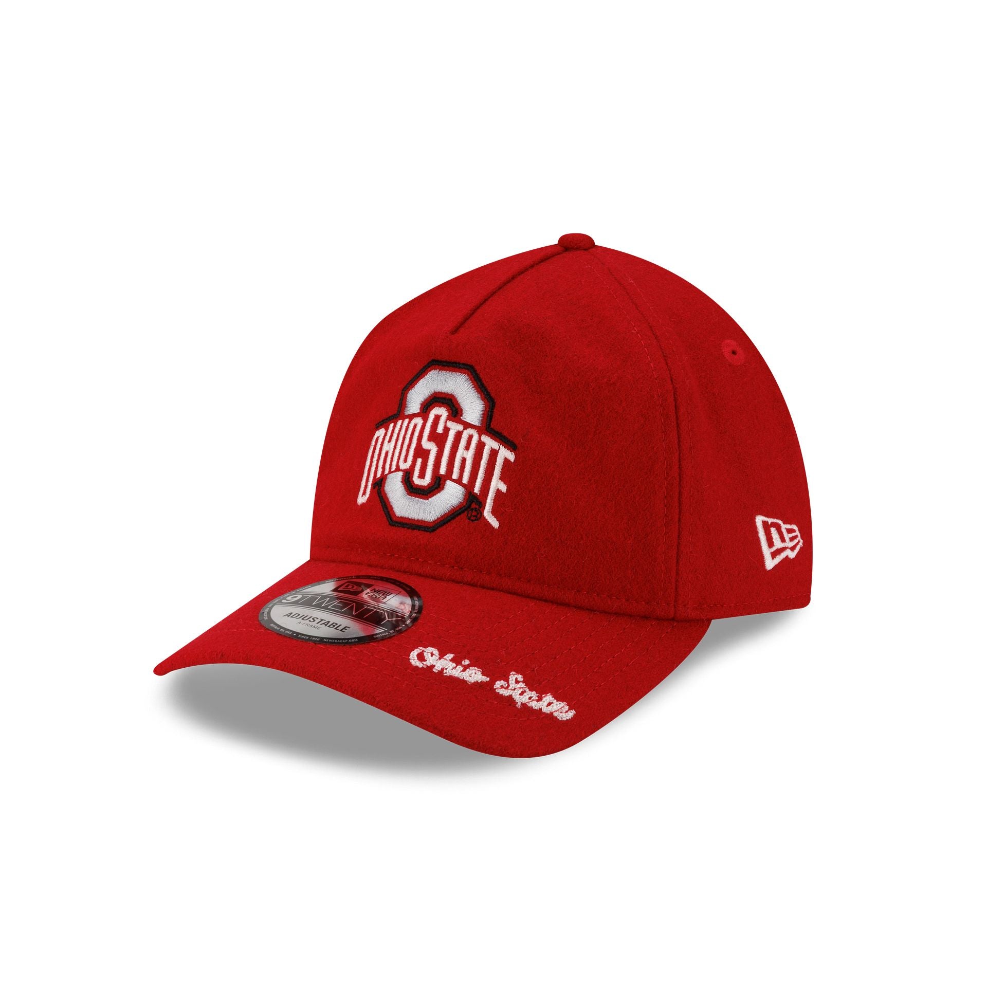 Ohio State Buckeyes College Vault Wool Letterman 9TWENTY A-Frame Adjus ...
