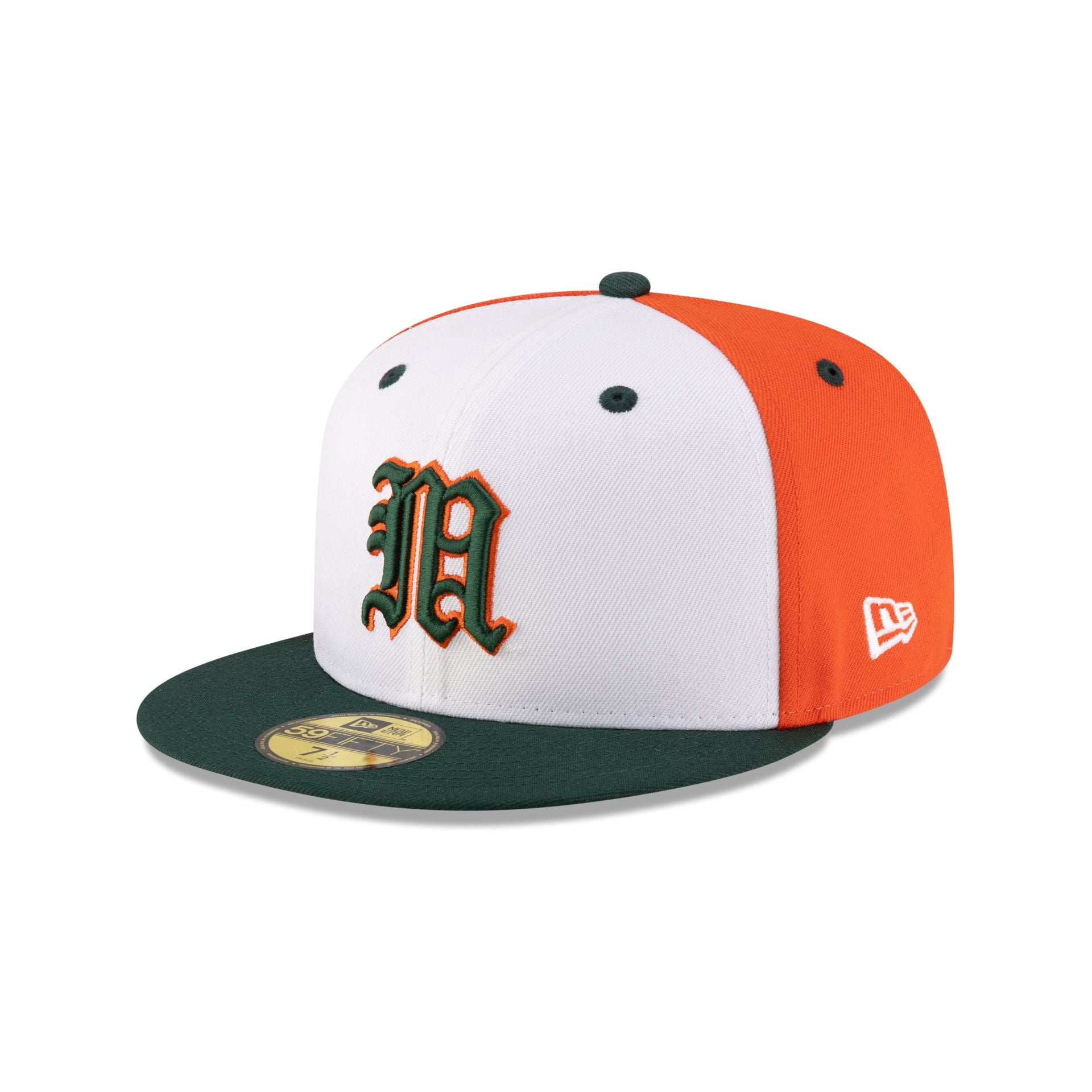 Miami Hurricanes Chrome Block 59FIFTY Fitted Hat – New Era Cap