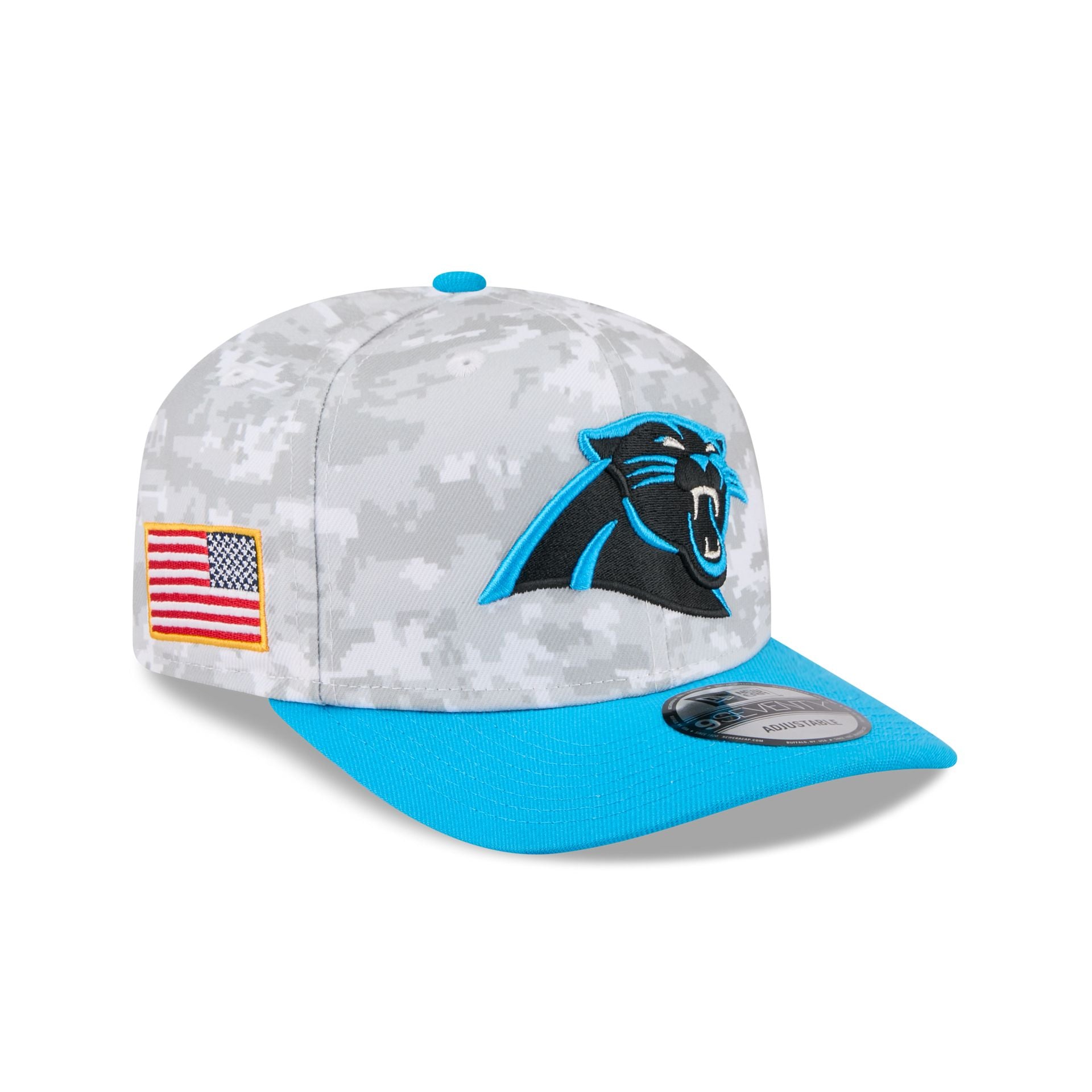 Carolina Panthers 2025 Salute to Service Fan Gear 9SEVENTY Stretch-Sna ...