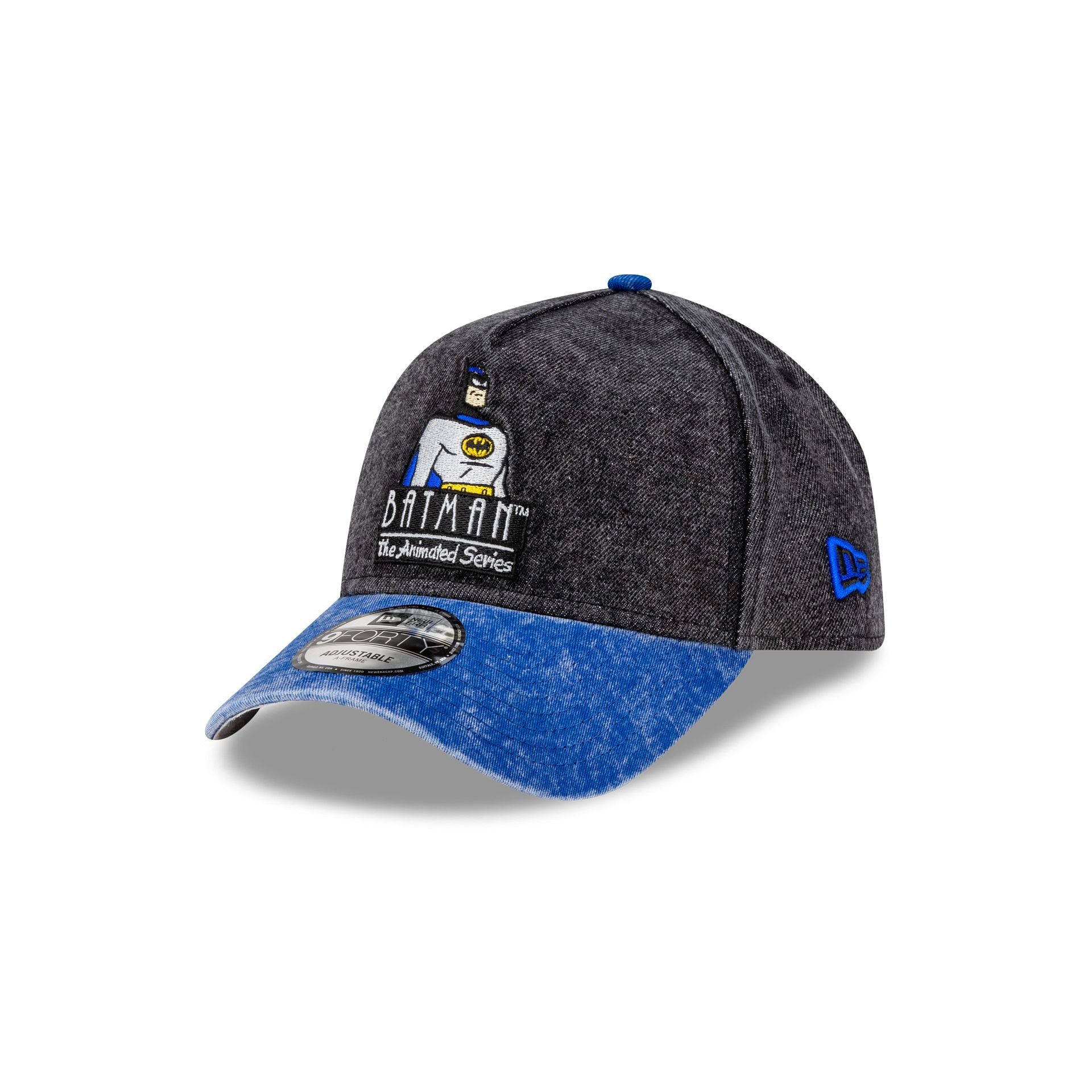 Batman the Animated Series Acid Washed 9FORTY A-Frame Snapback Hat ...