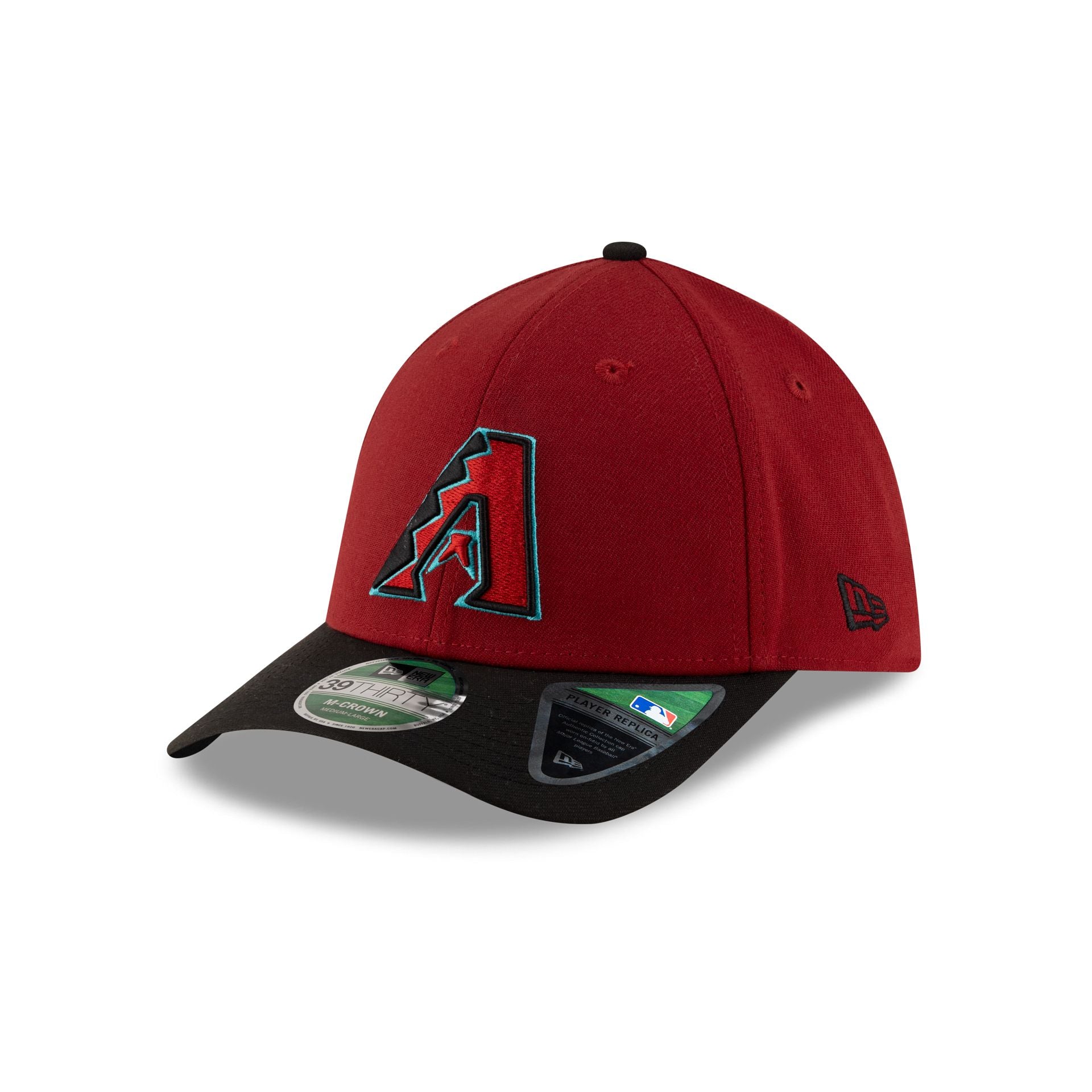 Arizona Diamondbacks Player Replica 39THIRTY M-Crown Stretch Fit Hat ...