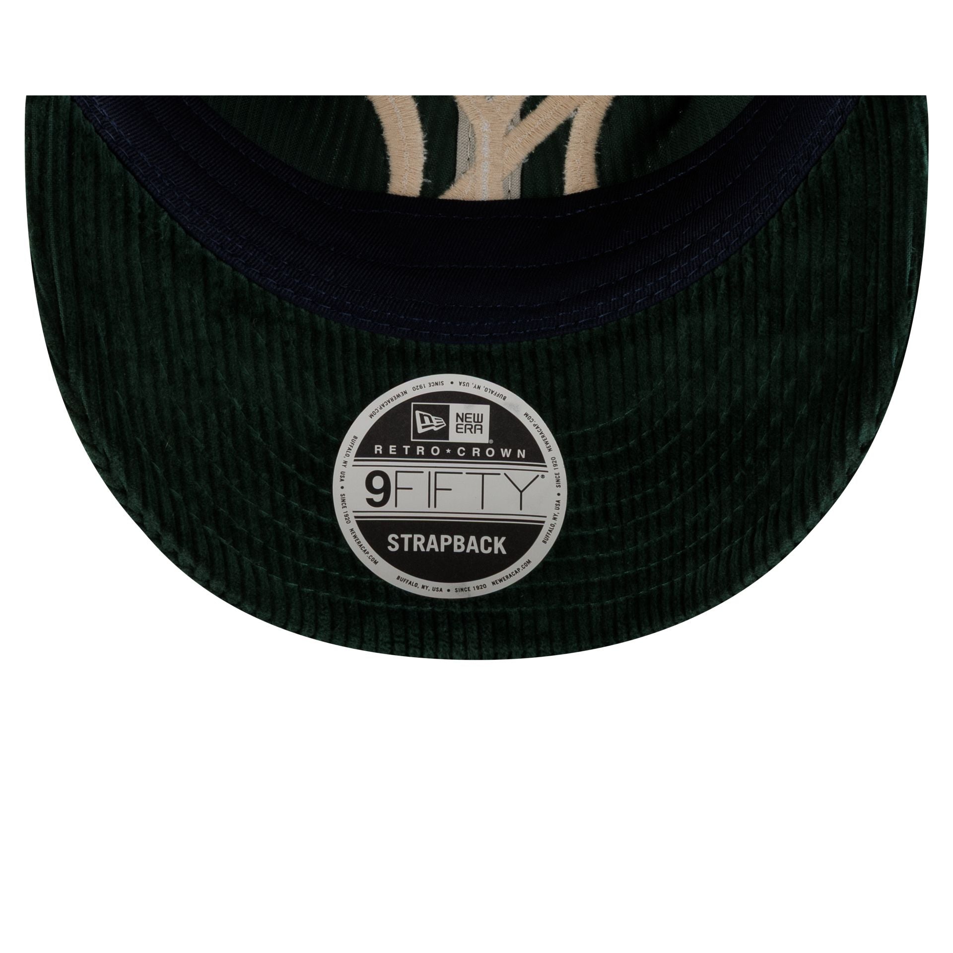 Ralph Lauren x New York Yankees Green Corduroy Retro Crown 9FIFTY