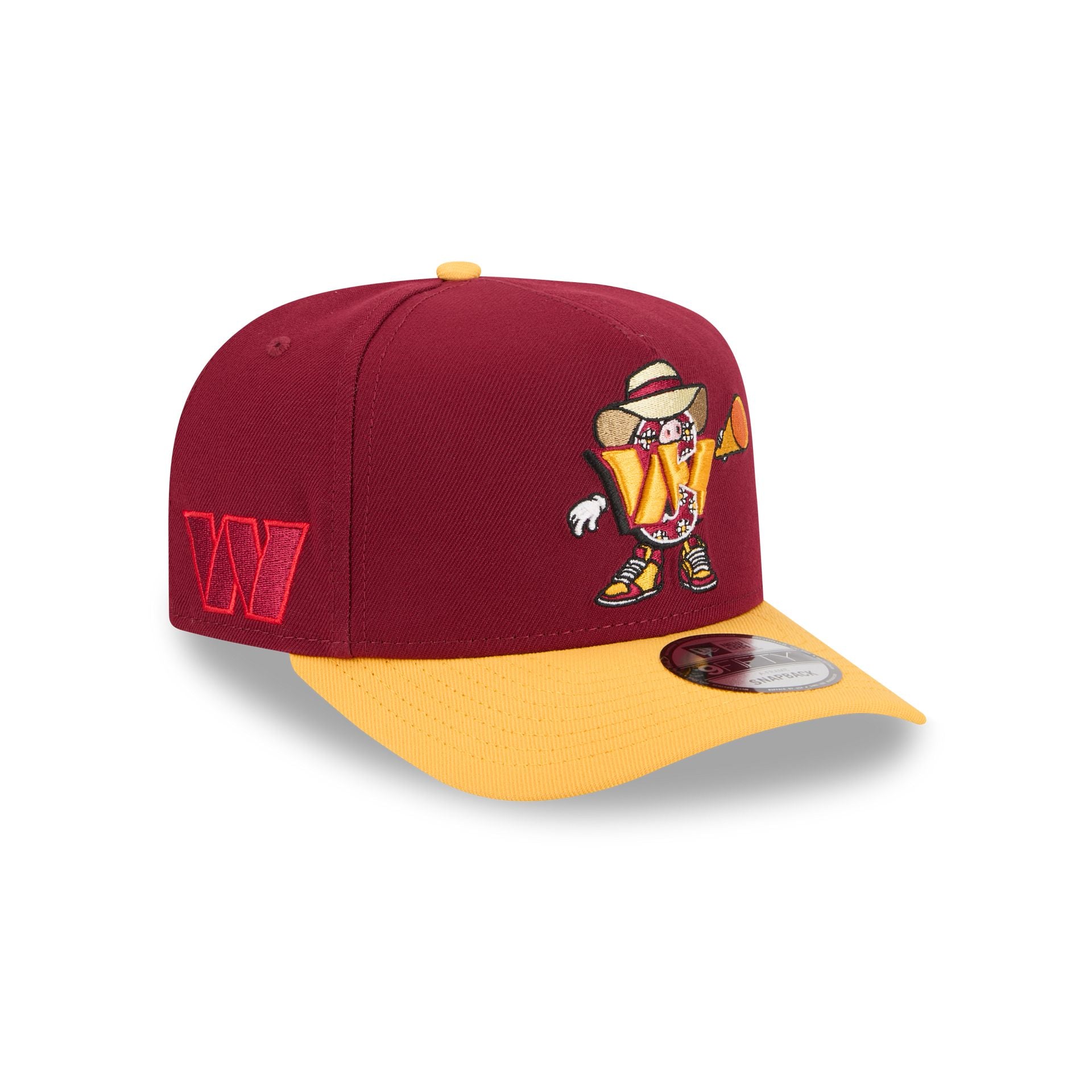 Washington Commanders Cartoon 9FIFTY A-Frame Snapback Hat – New Era Cap