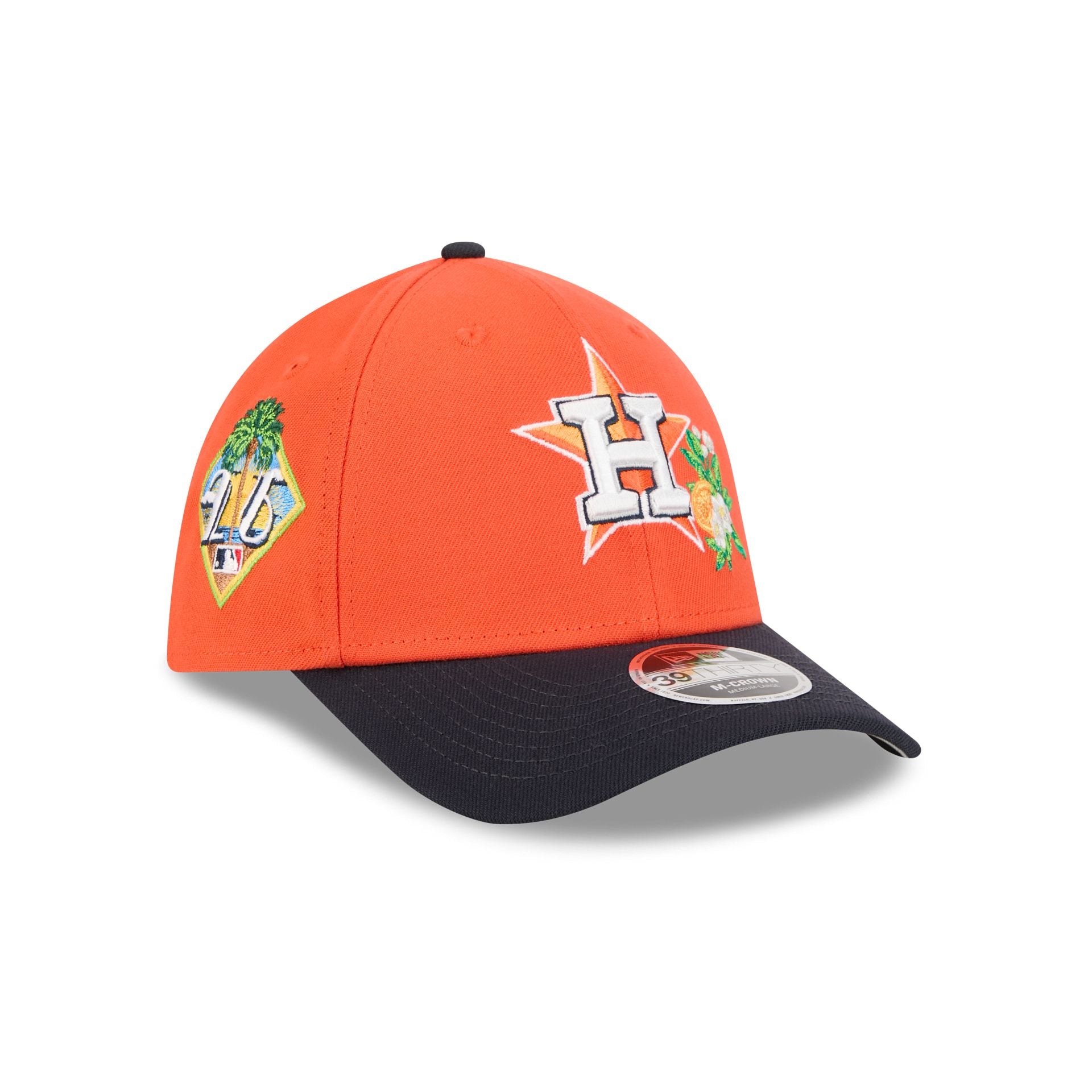 Houston Astros 2026 Spring Training 39THIRTY M-Crown Stretch Fit Hat ...