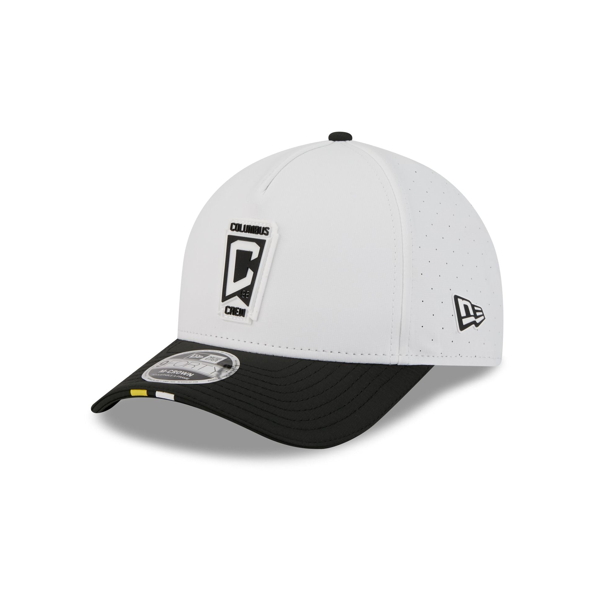Columbus Crew 2026 MLS Kickoff 9FORTY M-Crown A-Frame Snapback Hat ...
