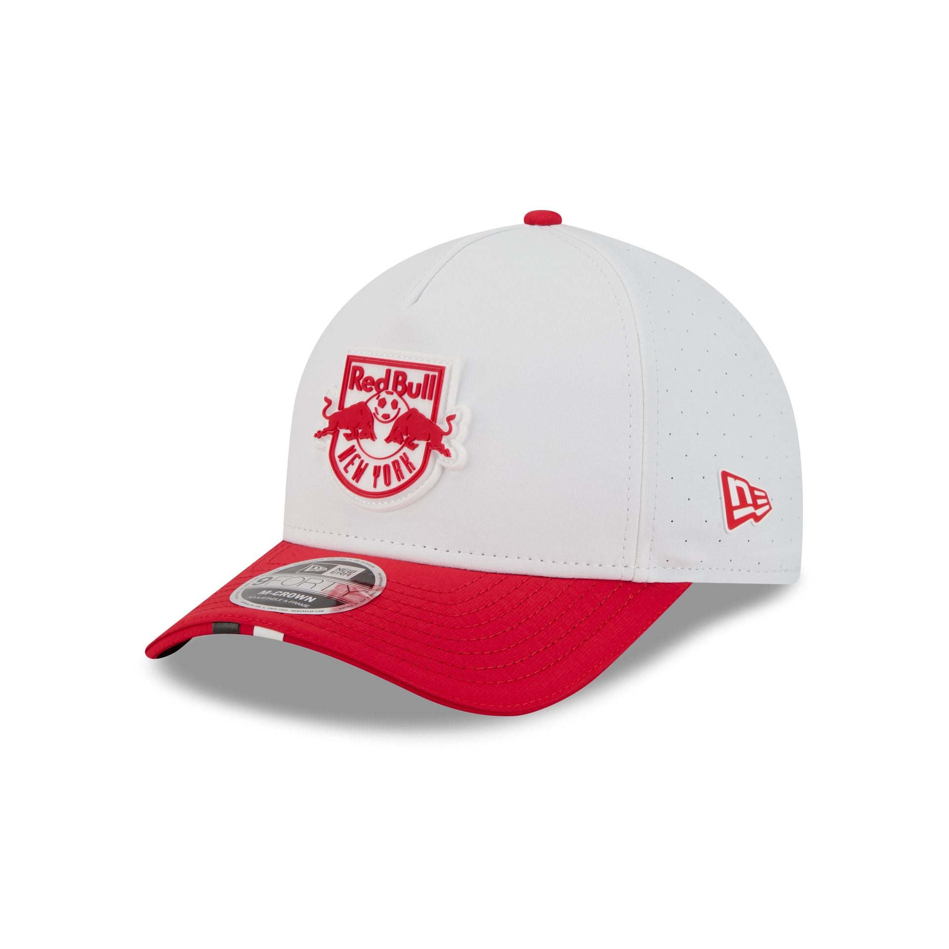 New York Red Bulls 2026 MLS Kickoff 9FORTY M-Crown A-Frame Snapback Ha ...