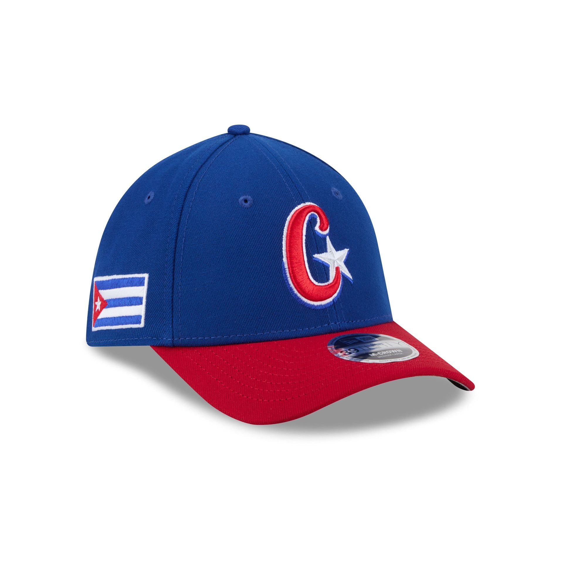 2026 World Baseball Classic Cuba 39THIRTY M-Crown Stretch Fit Hat – New ...