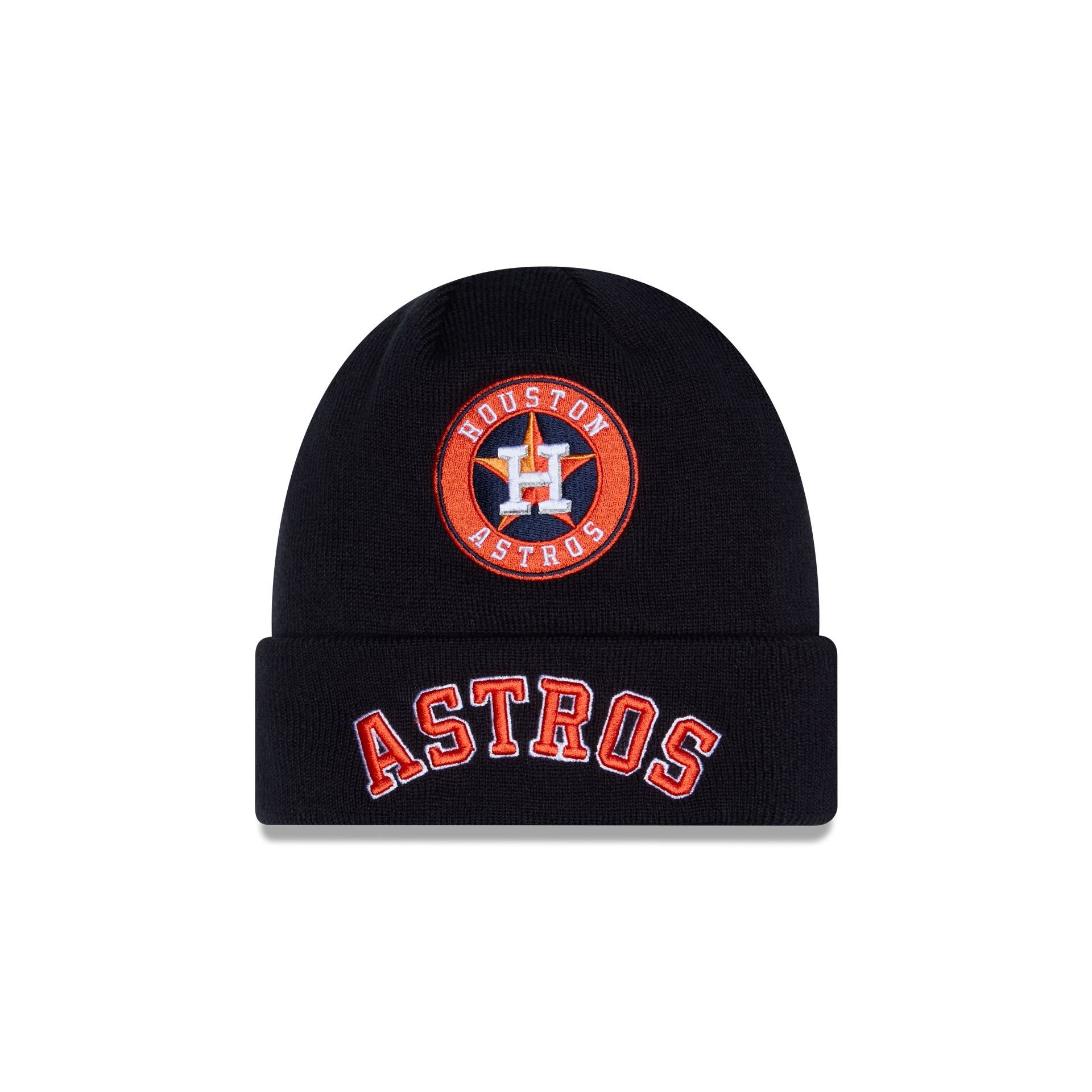Houston Astros 2026 Clubhouse Cuff Knit Beanie Hat – New Era Cap