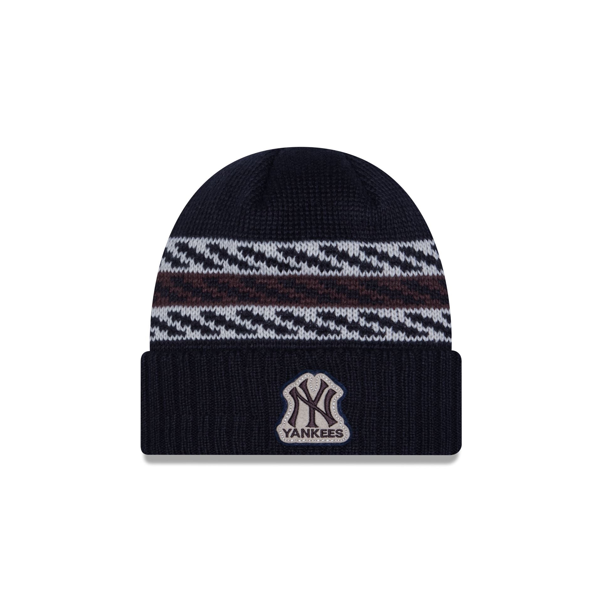 New York Yankees Quilted Cuff Knit Hat – New Era Cap