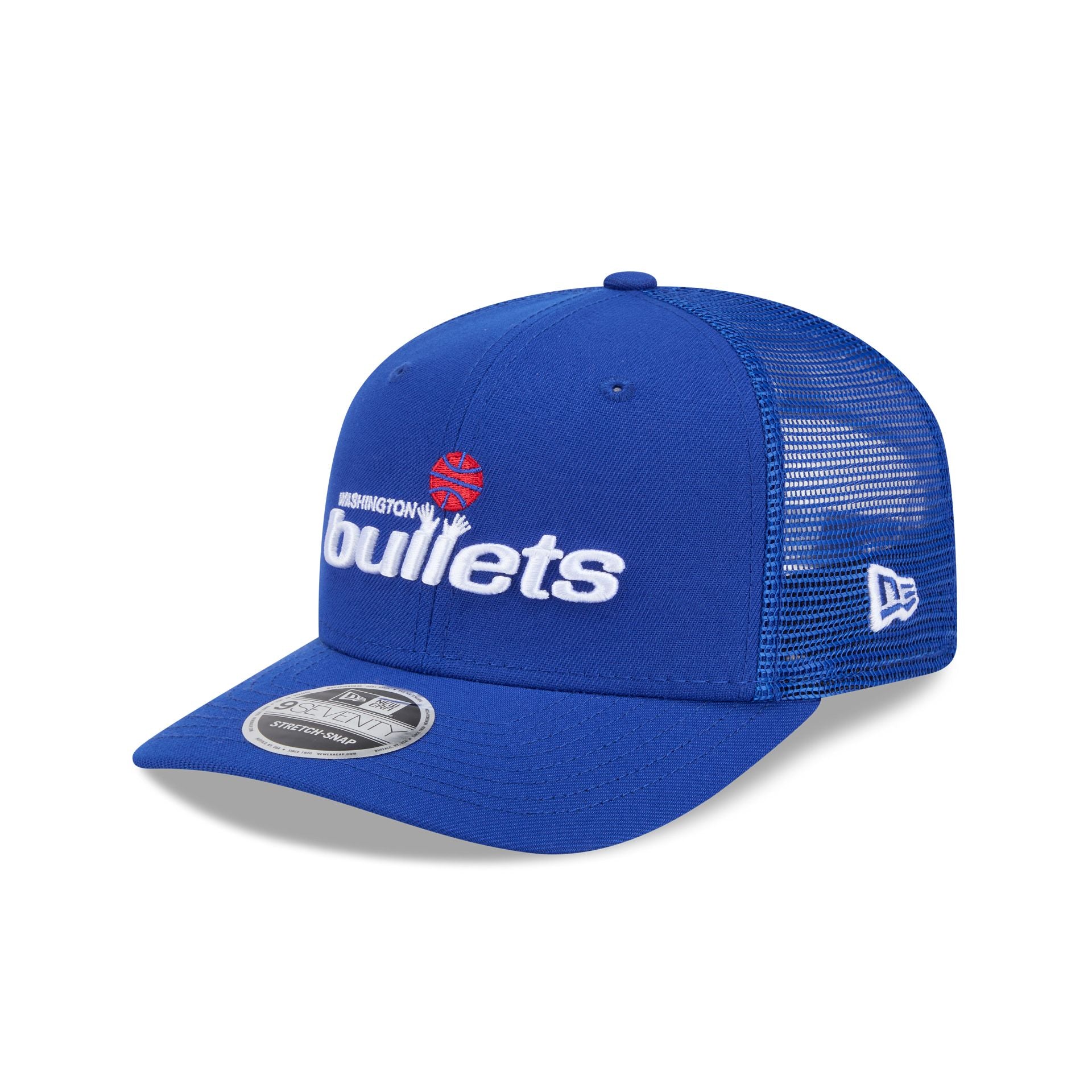 Washington Bullets 1987-1997 Hardwood Classics 9SEVENTY Trucker Hat ...