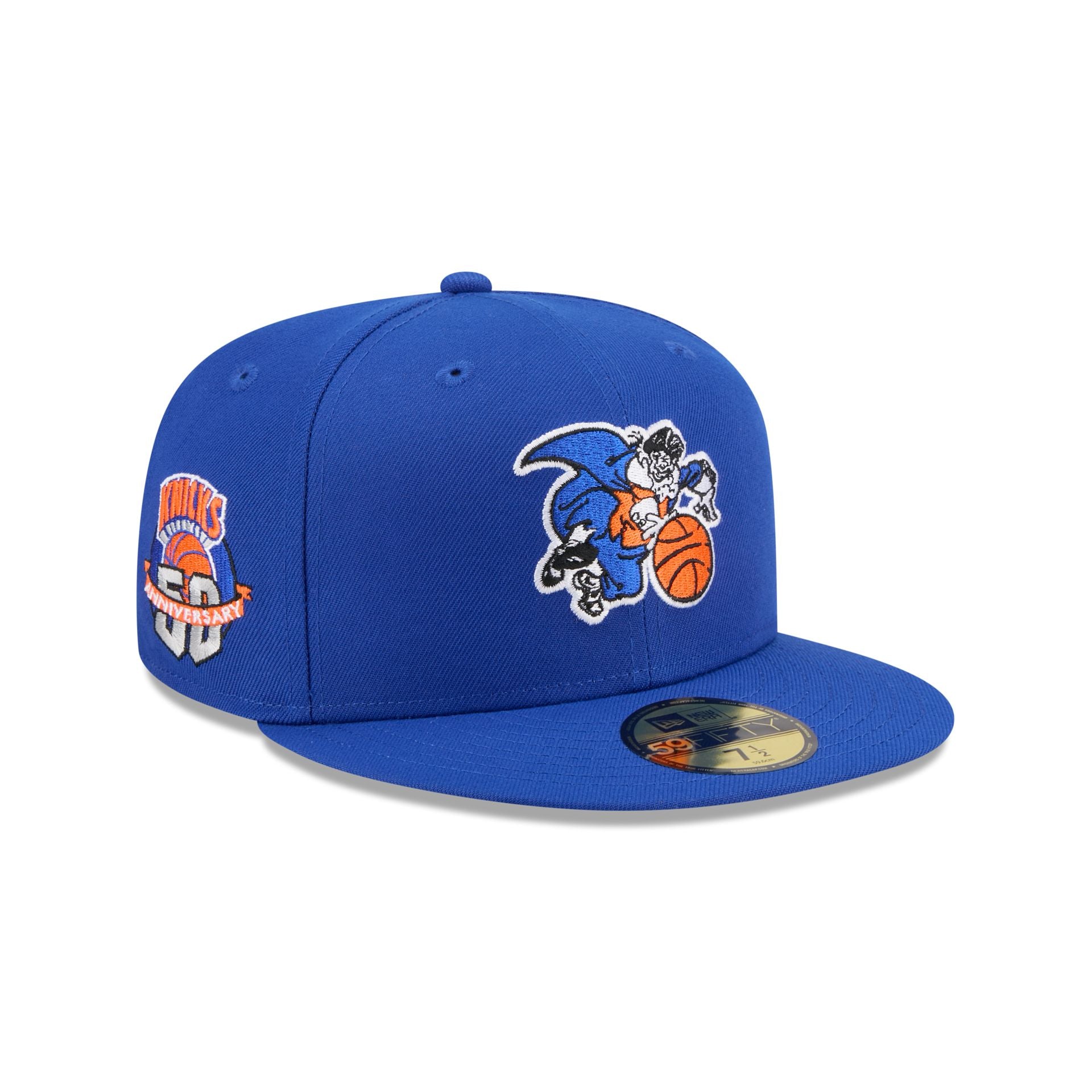 New York Knicks 1946-1963 Hardwood Classics Sidepatch 59FIFTY Fitted H ...