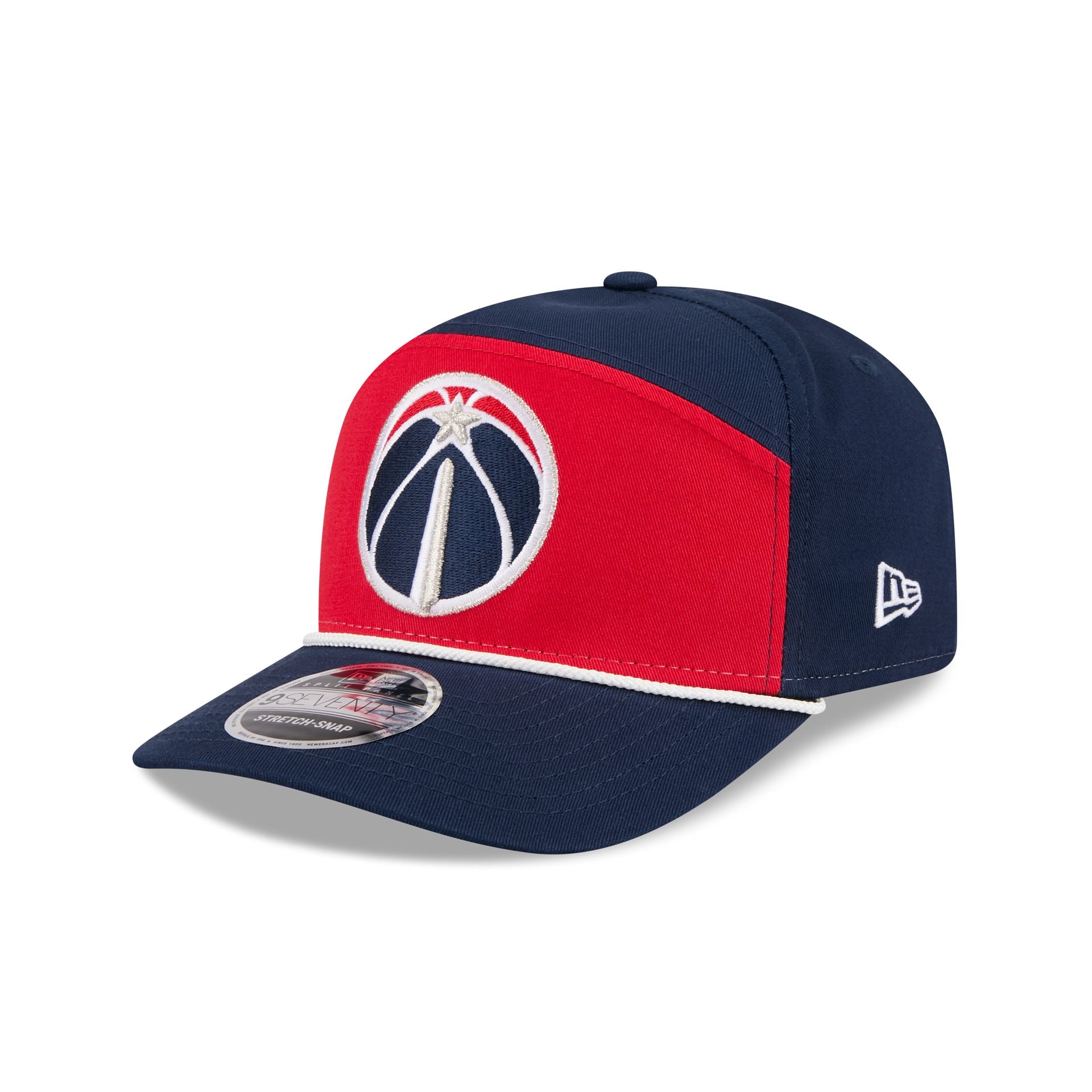 Washington Wizards Split Panel 9SEVENTY Stretch-Snap Hat – New Era Cap
