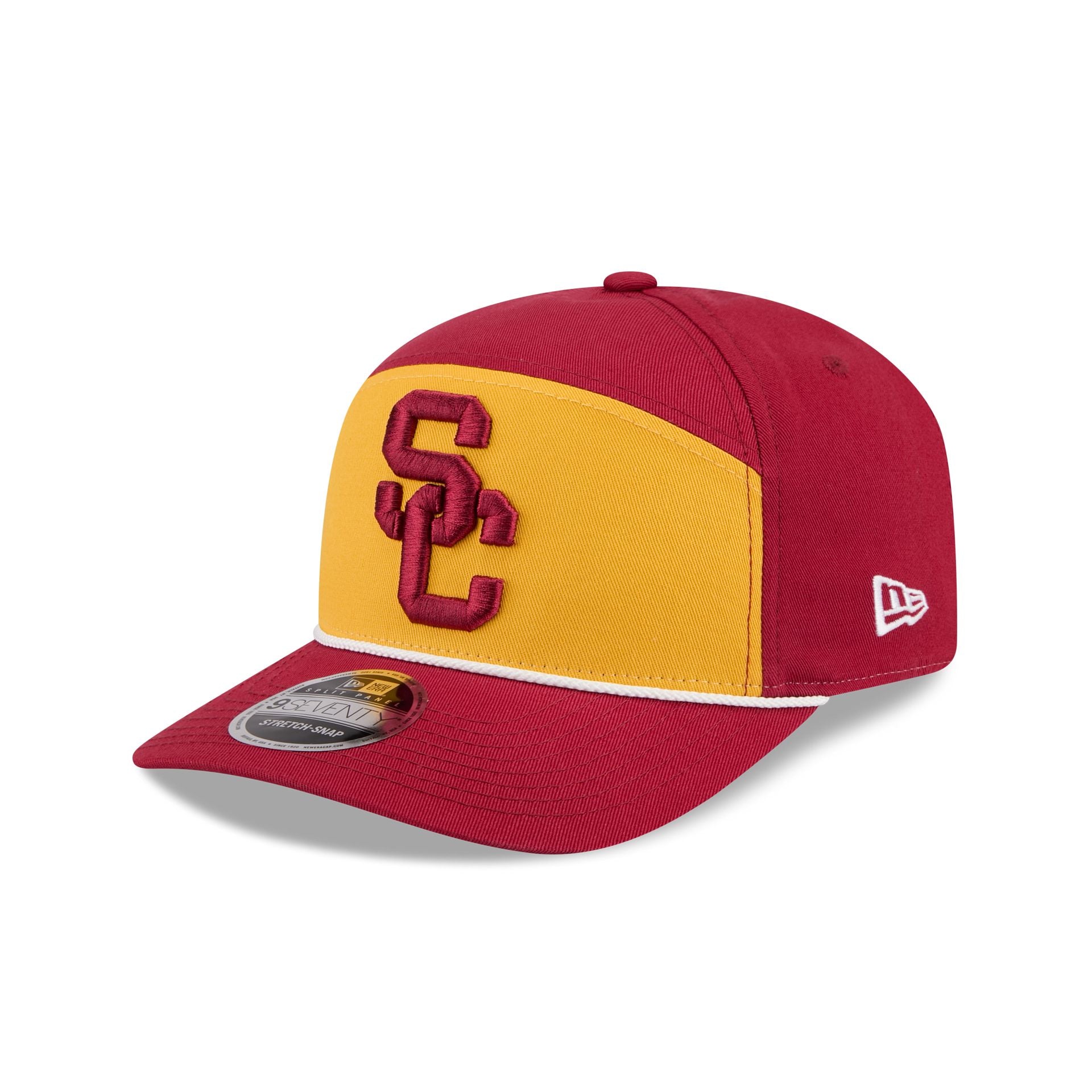 USC Trojans Split Panel 9SEVENTY Stretch-Snap Hat – New Era Cap