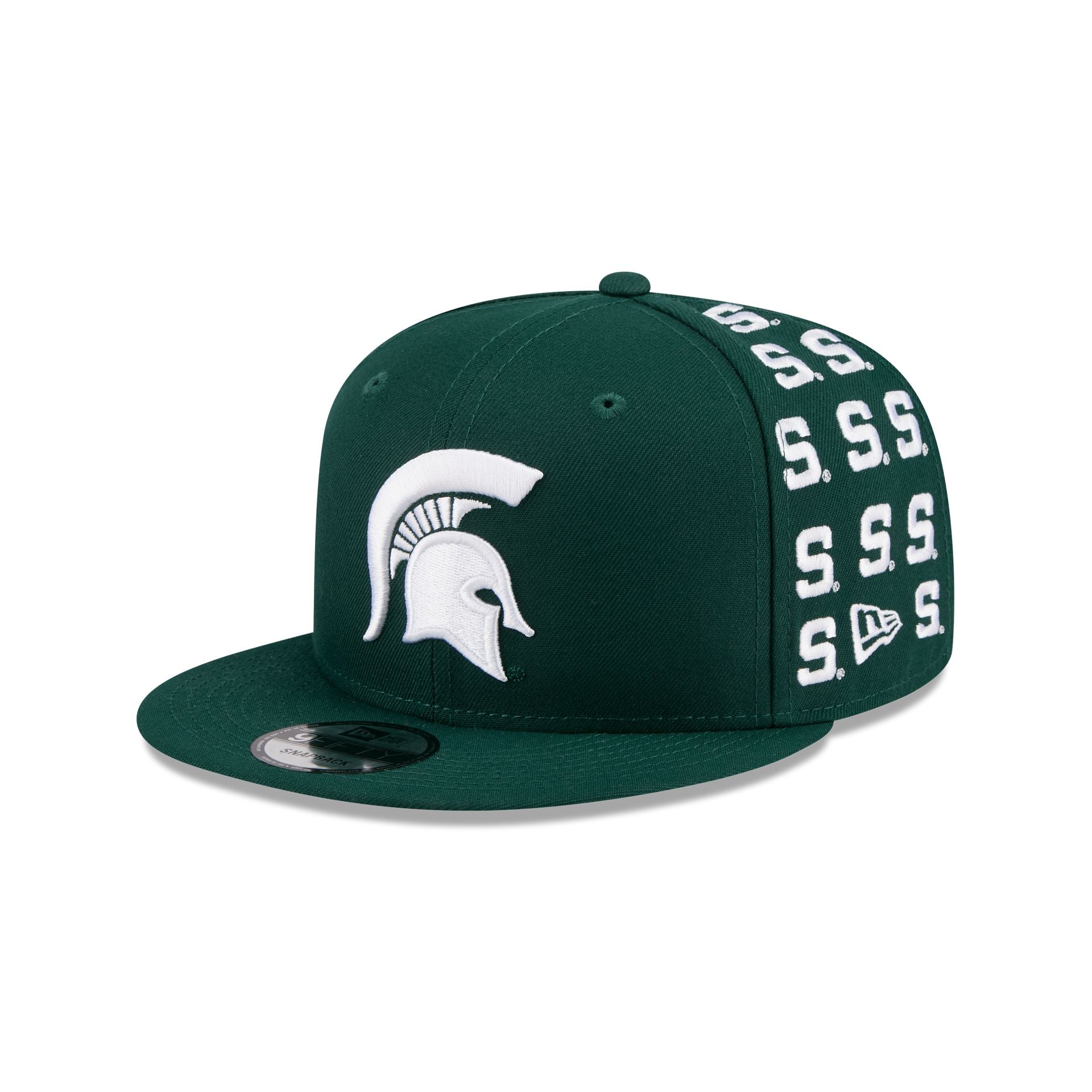 Michigan State Spartans Sticker Helmet 9FIFTY Snapback Hat – New Era Cap