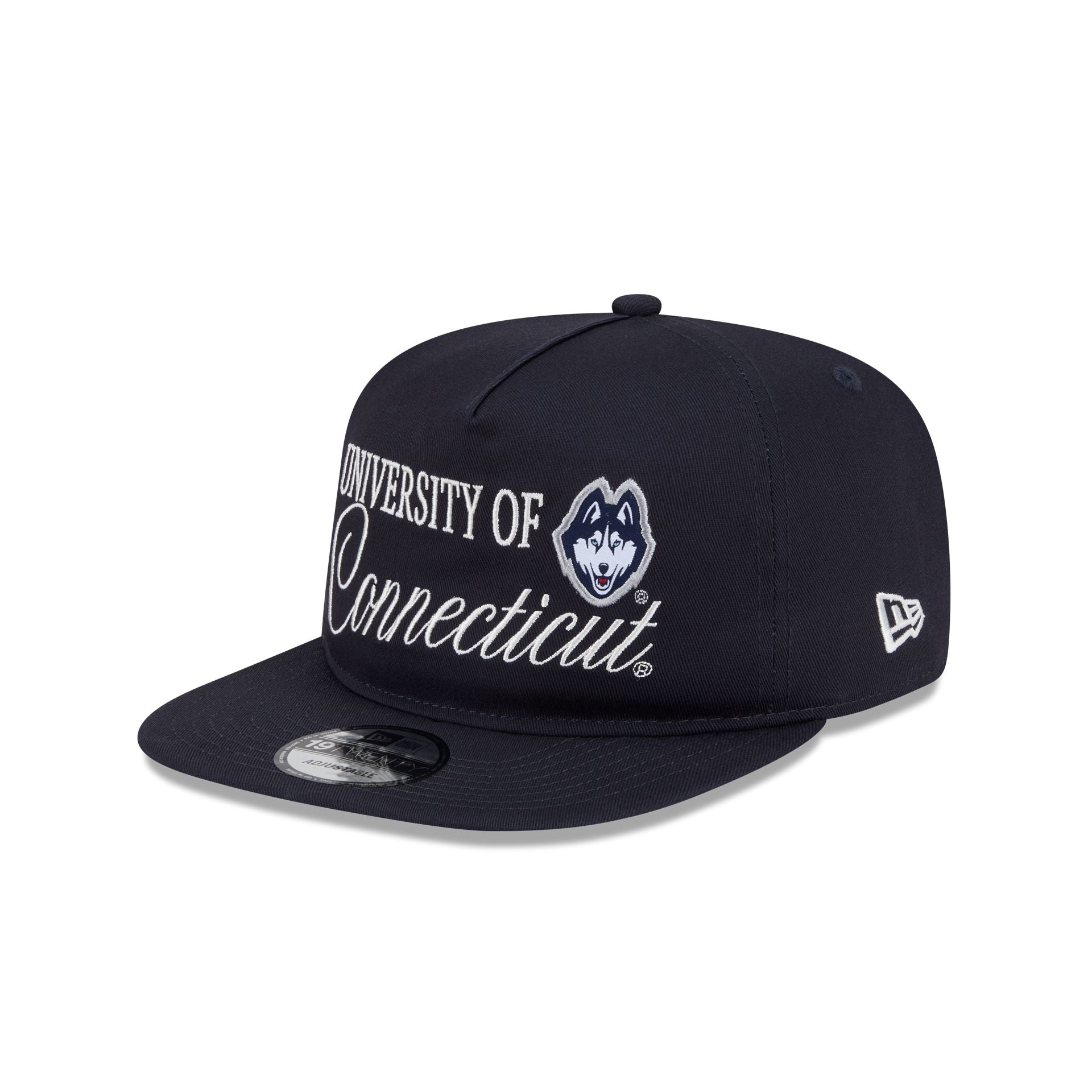 Connecticut Huskies Script 19TWENTY Snapback Hat – New Era Cap