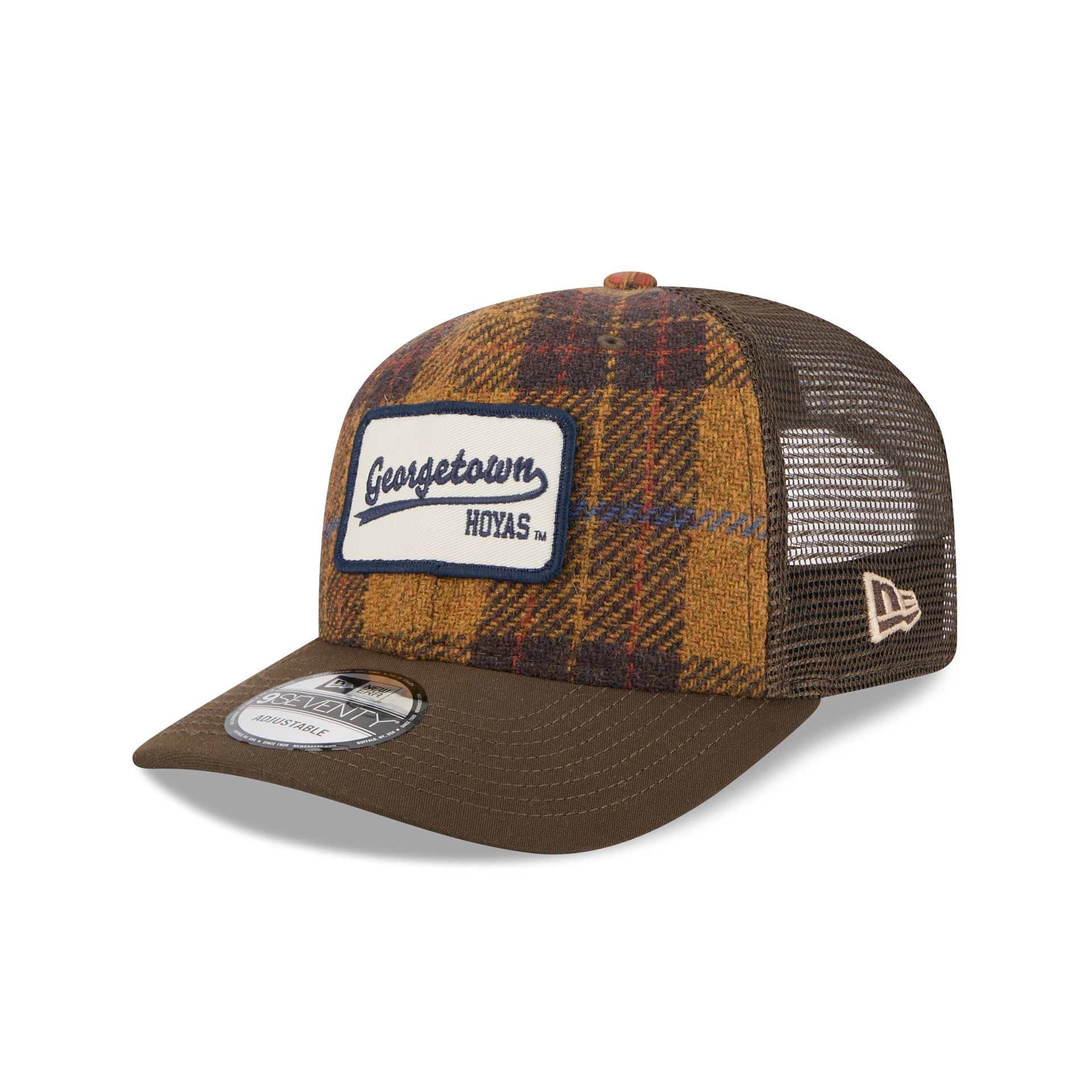 Georgetown Hoyas Wool Plaid 9SEVENTY Trucker Hat – New Era Cap
