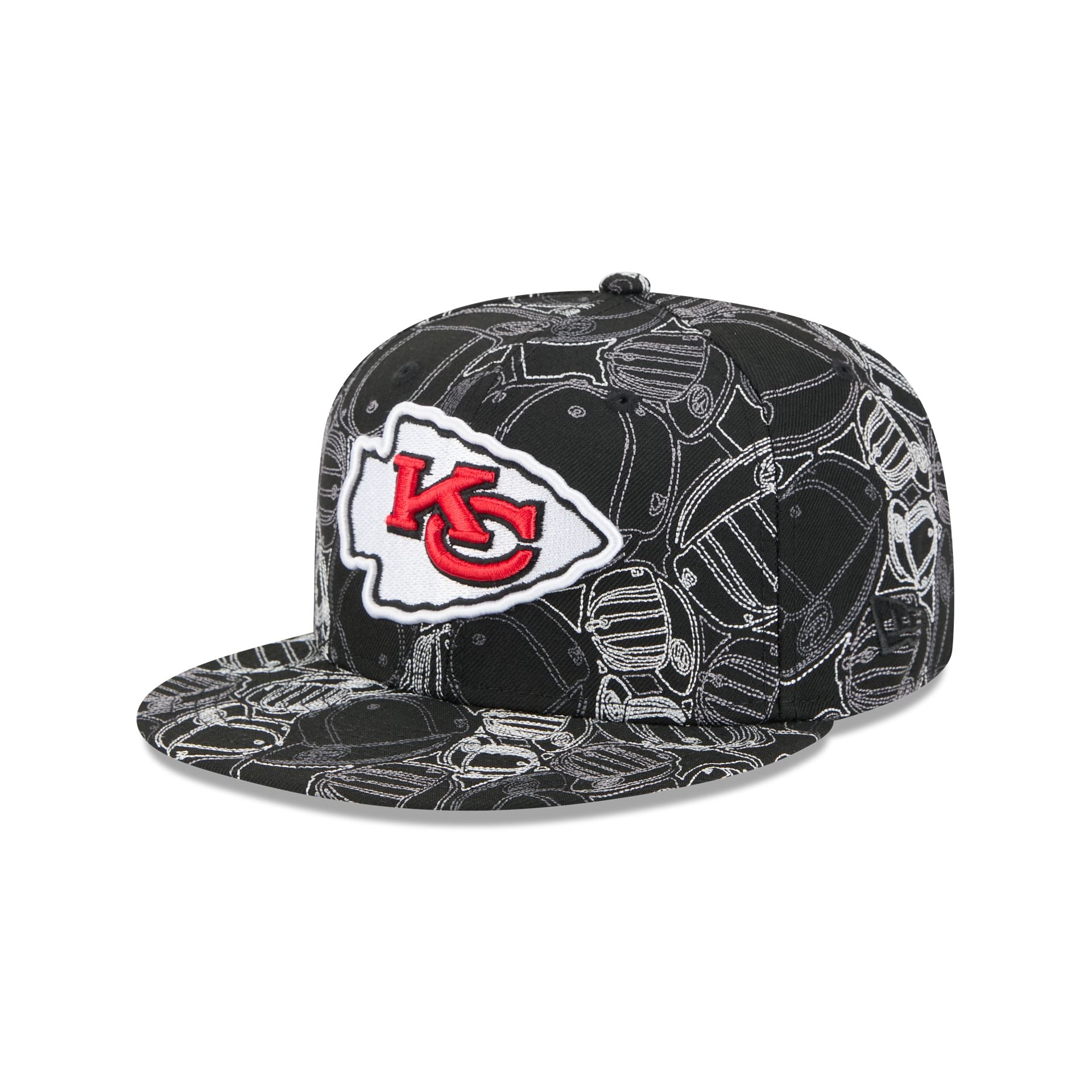 Kansas City Chiefs Cap Scramble 59FIFTY Fitted Hat – New Era Cap
