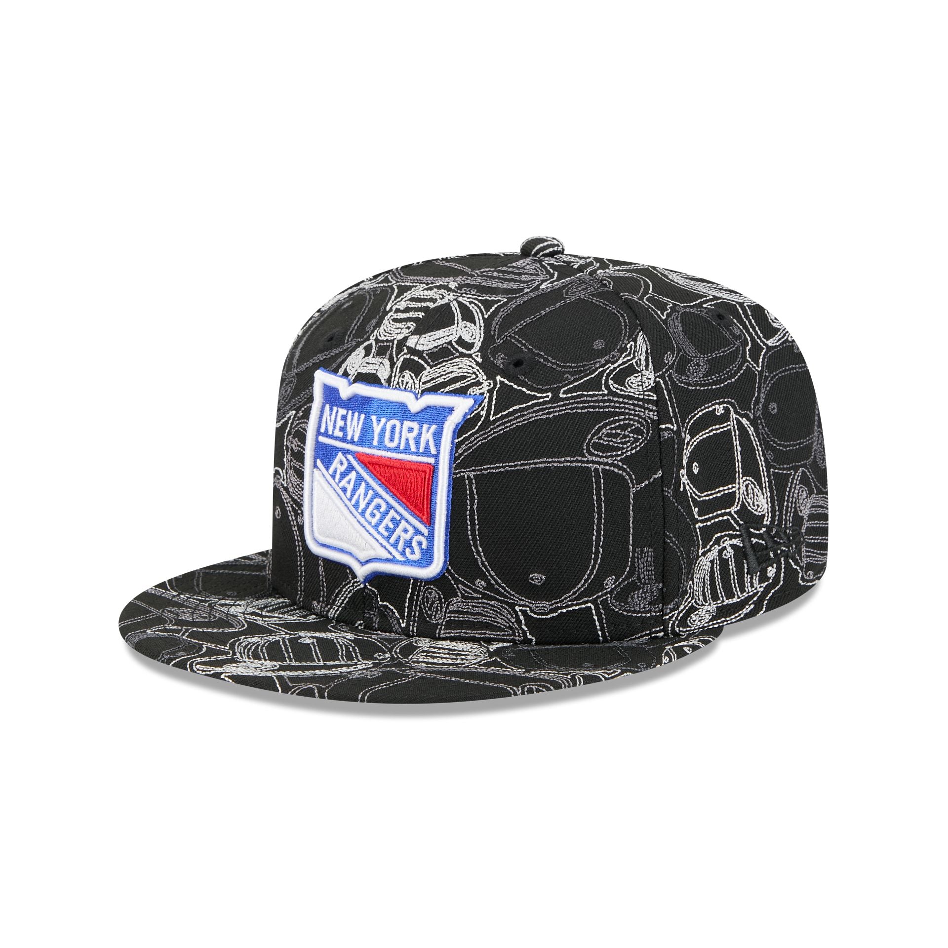New York Rangers Cap Scramble 59FIFTY Fitted Hat – New Era Cap